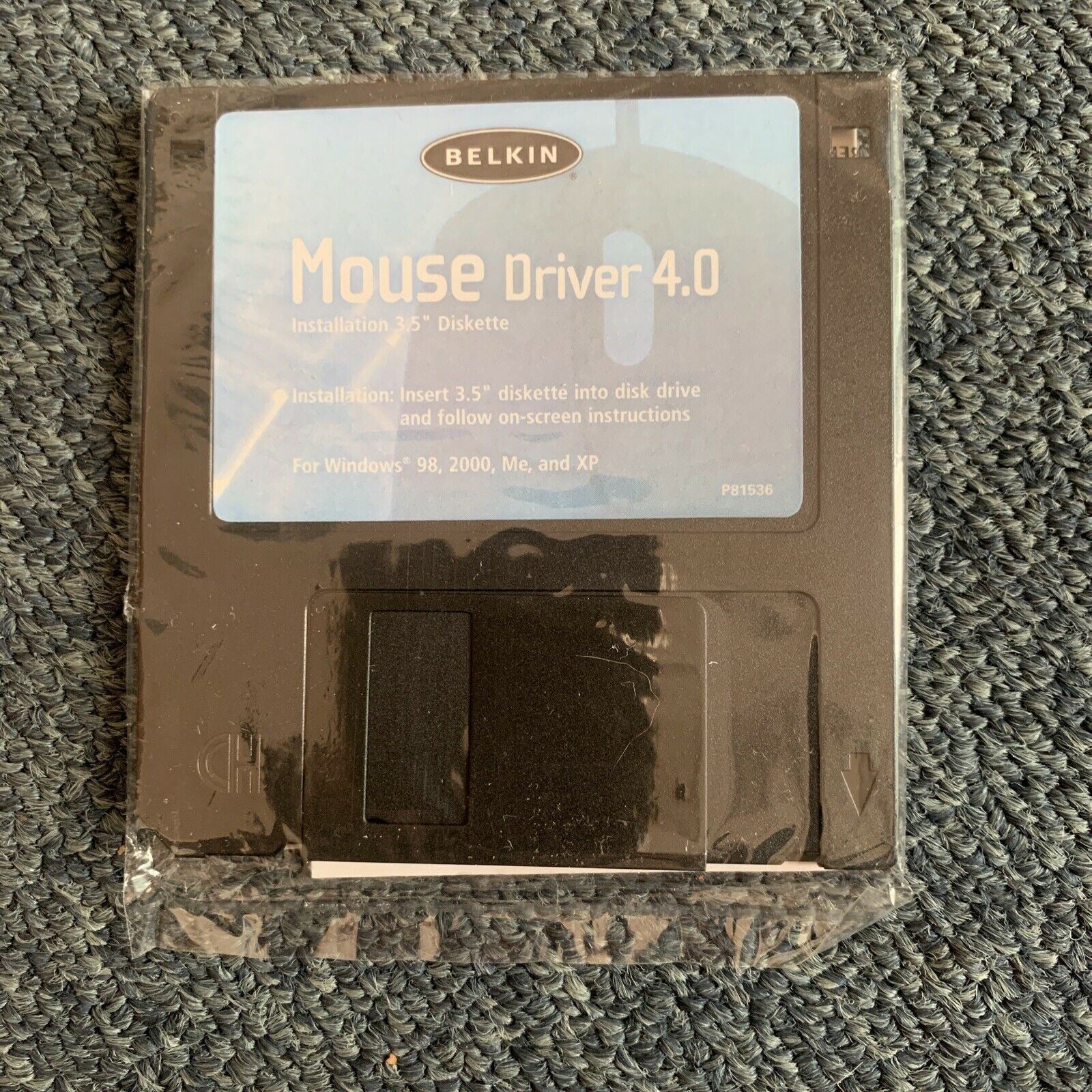 Belkin Mouse Driver 4.0 3.5" Diskette – Retro Unit