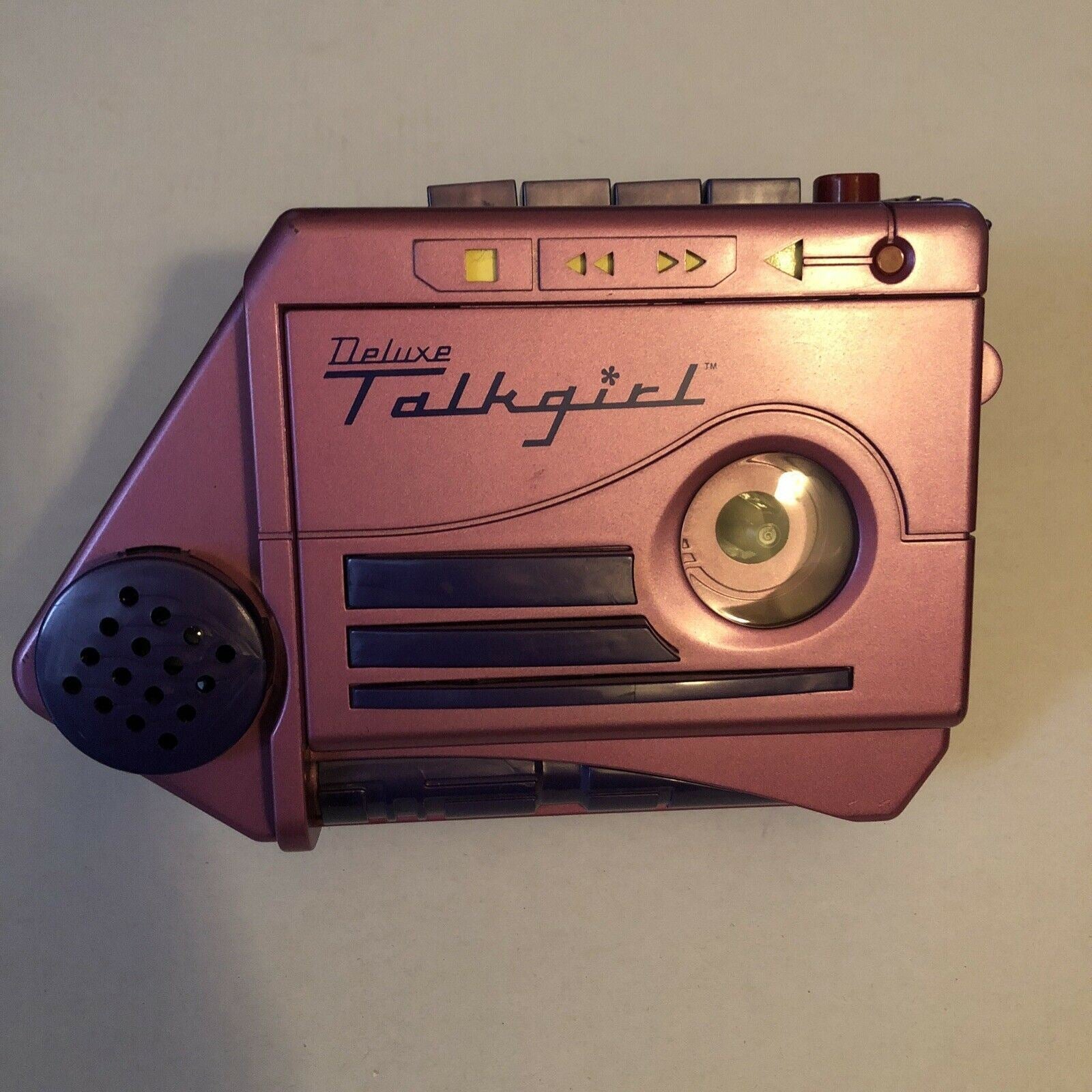 Vintage Deluxe TalkGirl Cassette Player & Recorder 1993 with built-in ...
