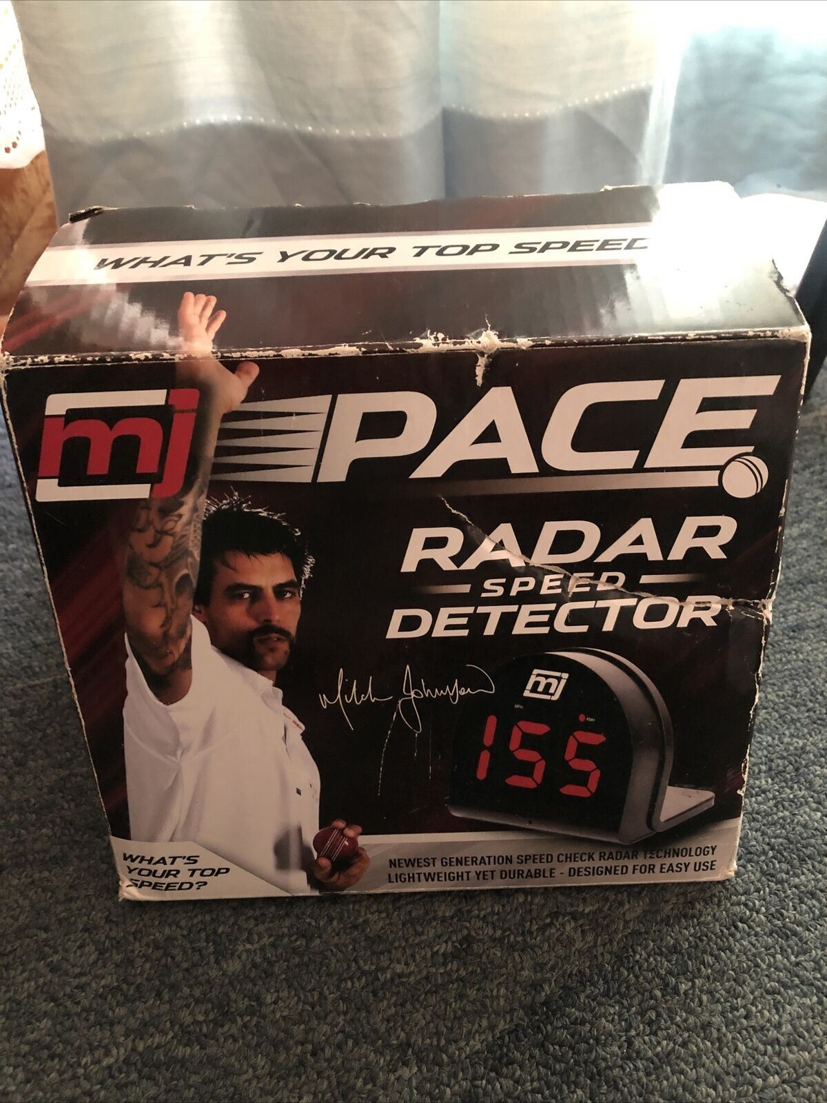 Sports Ball Pace Radar Gun Speed Detector for Cricket/Baseball – Retro Unit