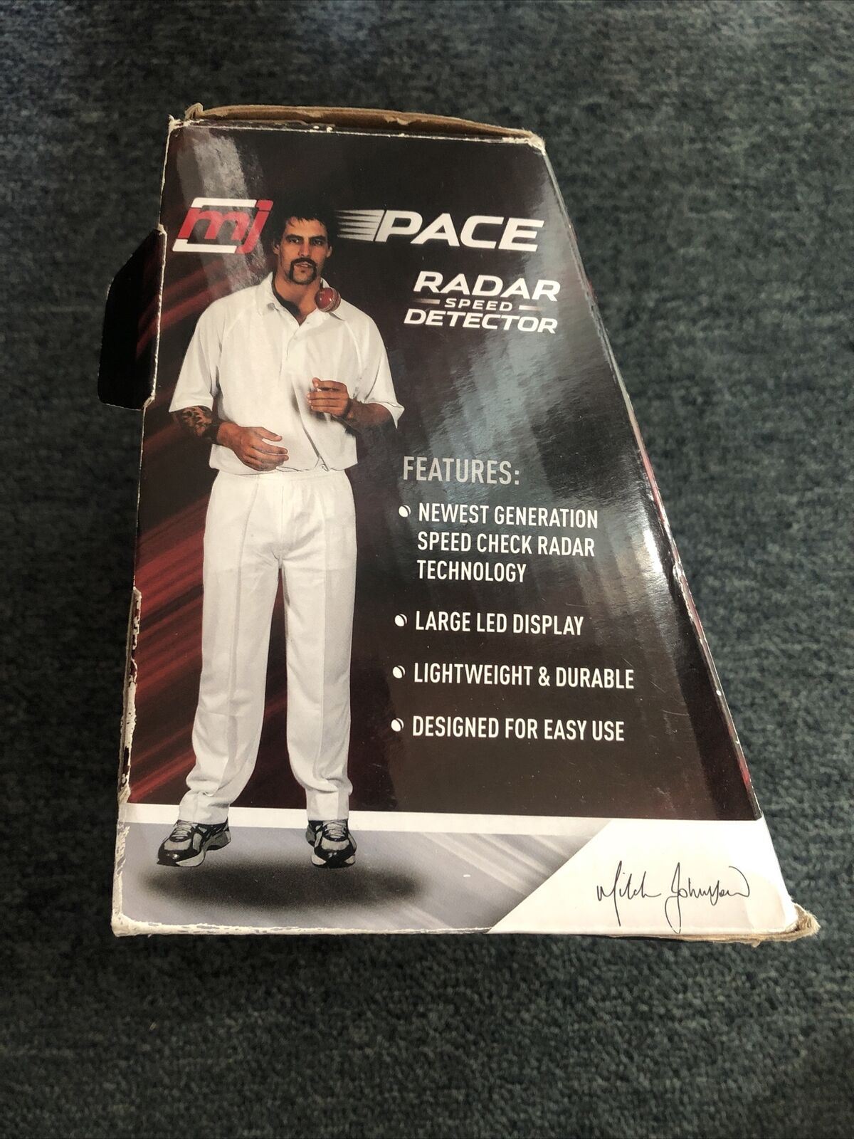 Sports Ball Pace Radar Gun Speed Detector for Cricket/Baseball – Retro Unit