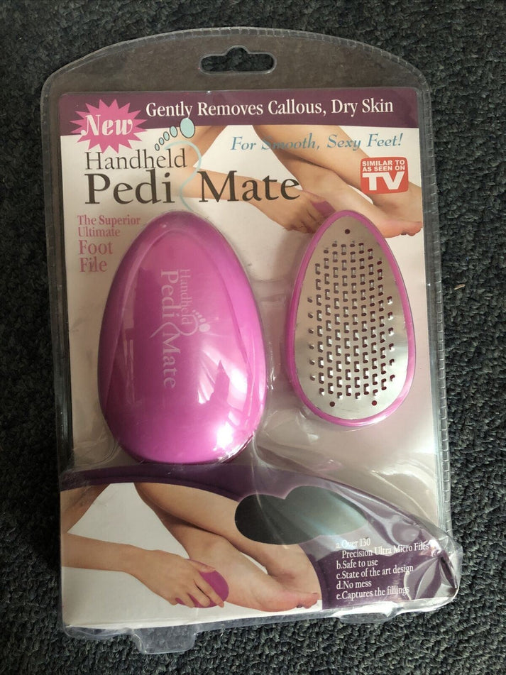 Handheld Pedi-Mate: The Ultimate Foot File For Gorgeously Smooth Feet ...