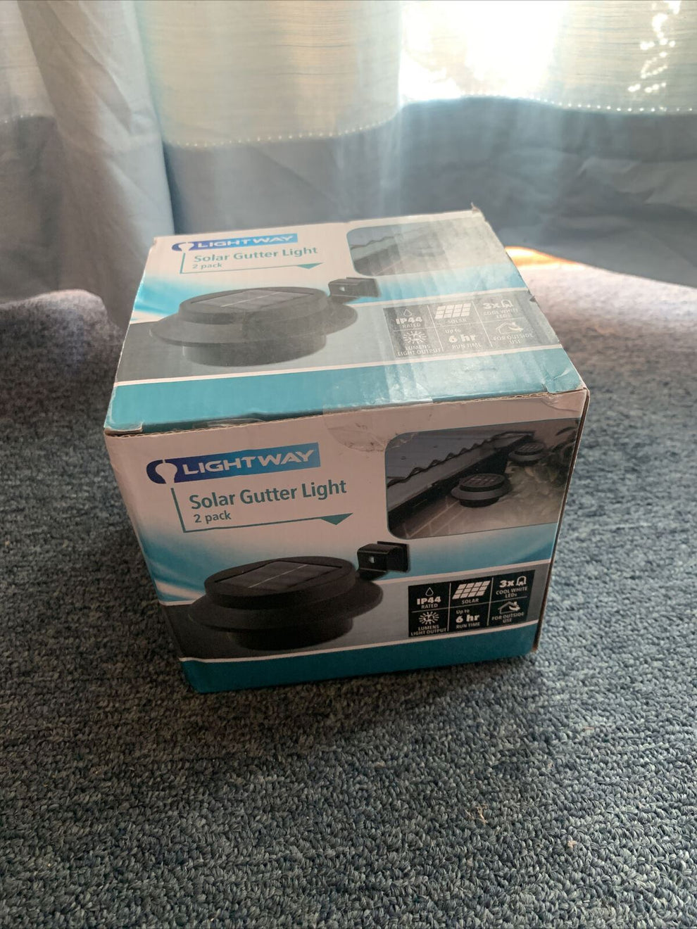 Lightway Solar Gutter Light 2 Pack – Retro Unit