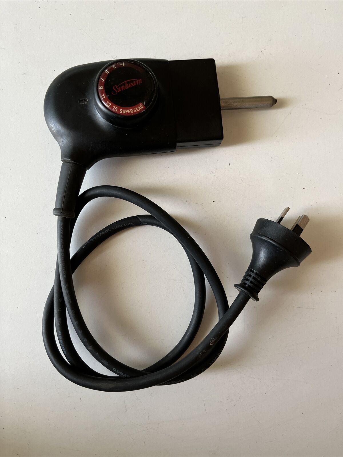 Sunbeam Type 775 Temperature Heat Probe Model TC0530 Power Supply 230V ...