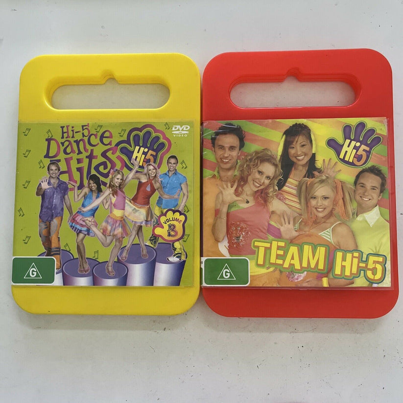 Hi-5 Dance Hits + Team Hi-5 (DVD, 2005) Region 4 – Retro Unit