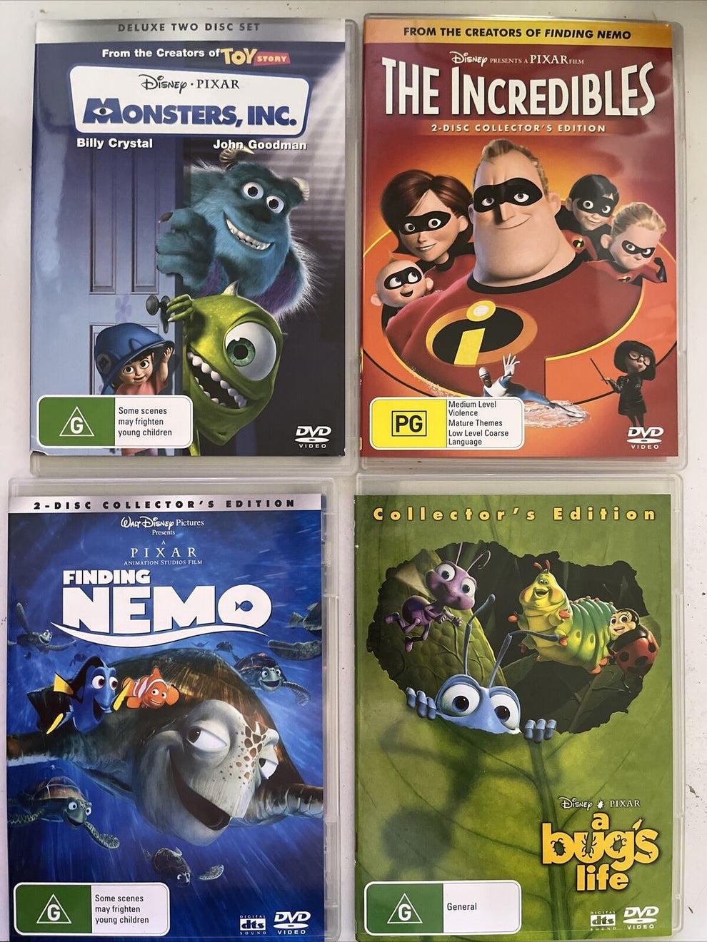Disney Pixar Ultimate Collection Box Set (DVD, 2020) Region 4 – Retro Unit