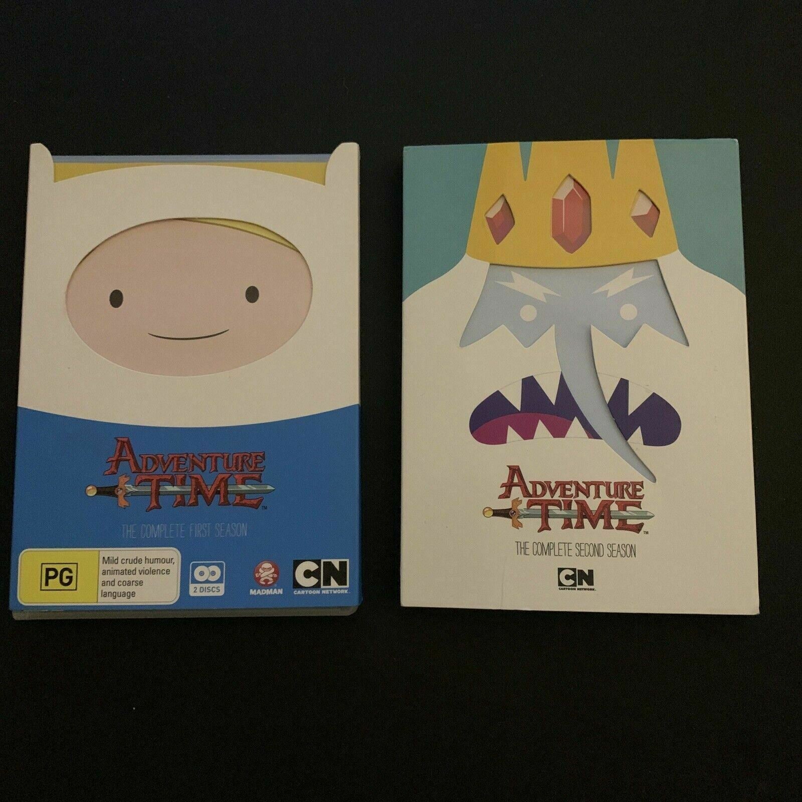 Adventure Time : Season 1 & 2 (DVD) Region 4 – Retro Unit