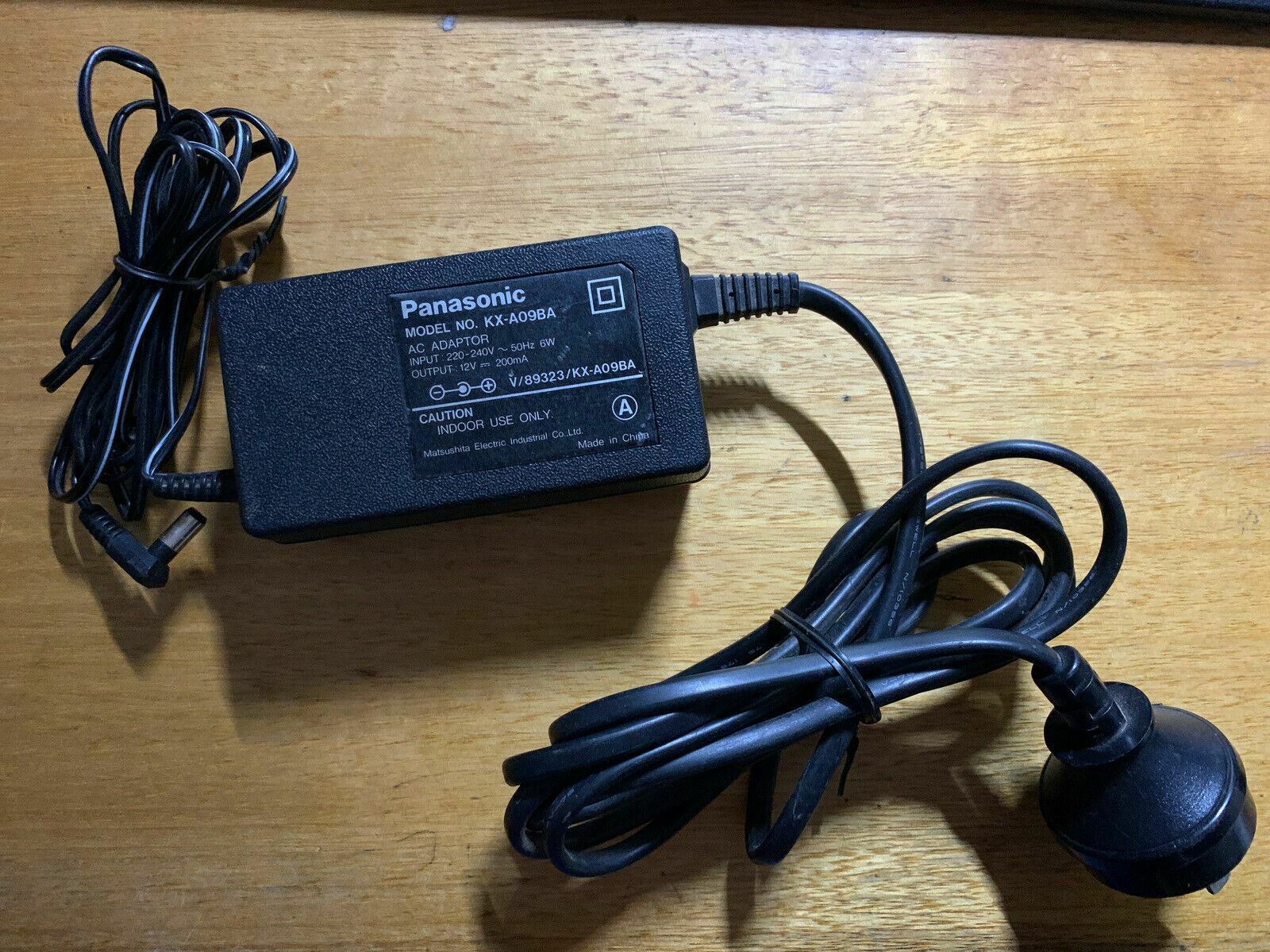 Genuine Panasonic KX-A09BA AC Adaptor Power Supply 12V 200mA – Retro Unit