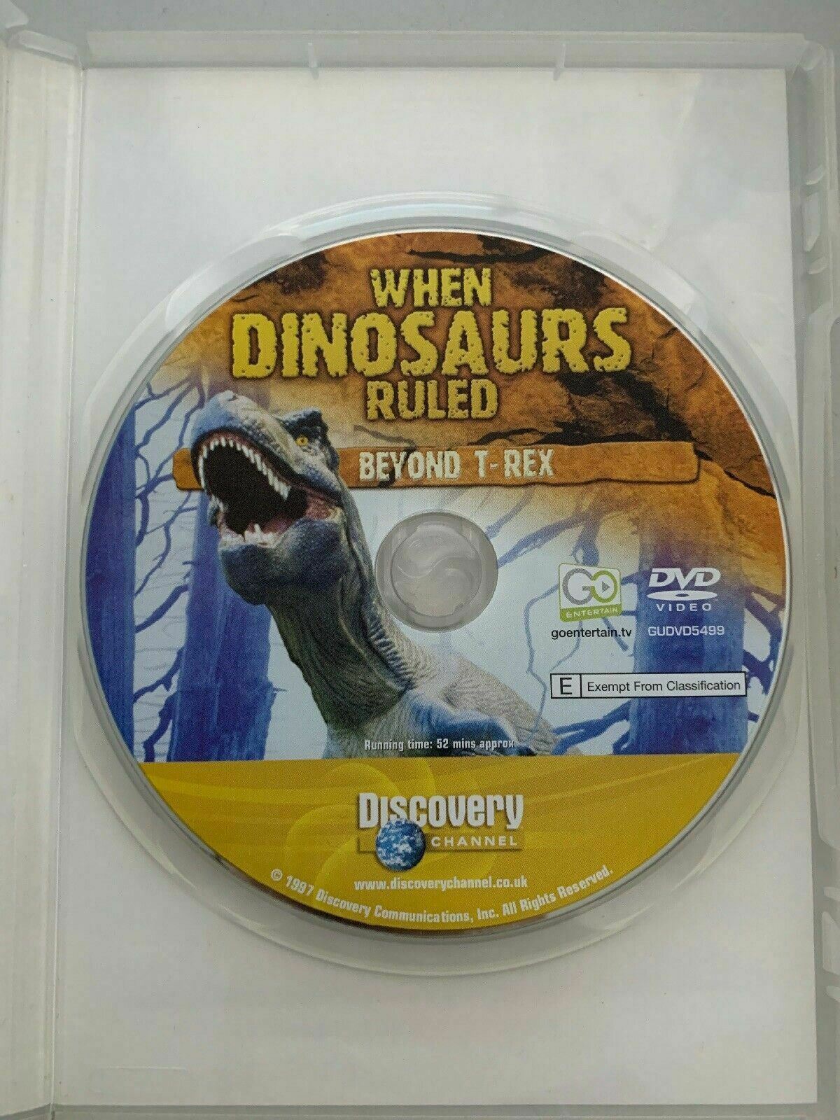 When Dinosaurs Ruled : Beyond T-Rex region 2 DVD (Discovery Channel do ...