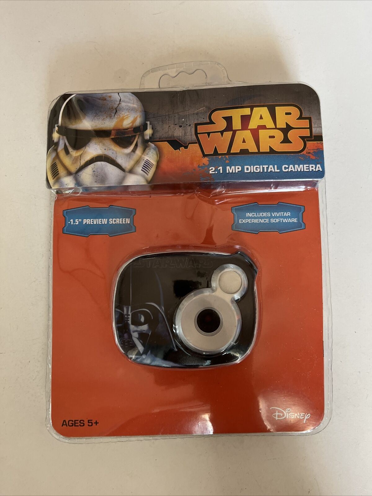 Disney Kids Children Star Wars Digital Camera 2.1MP 100 Photos Editing ...