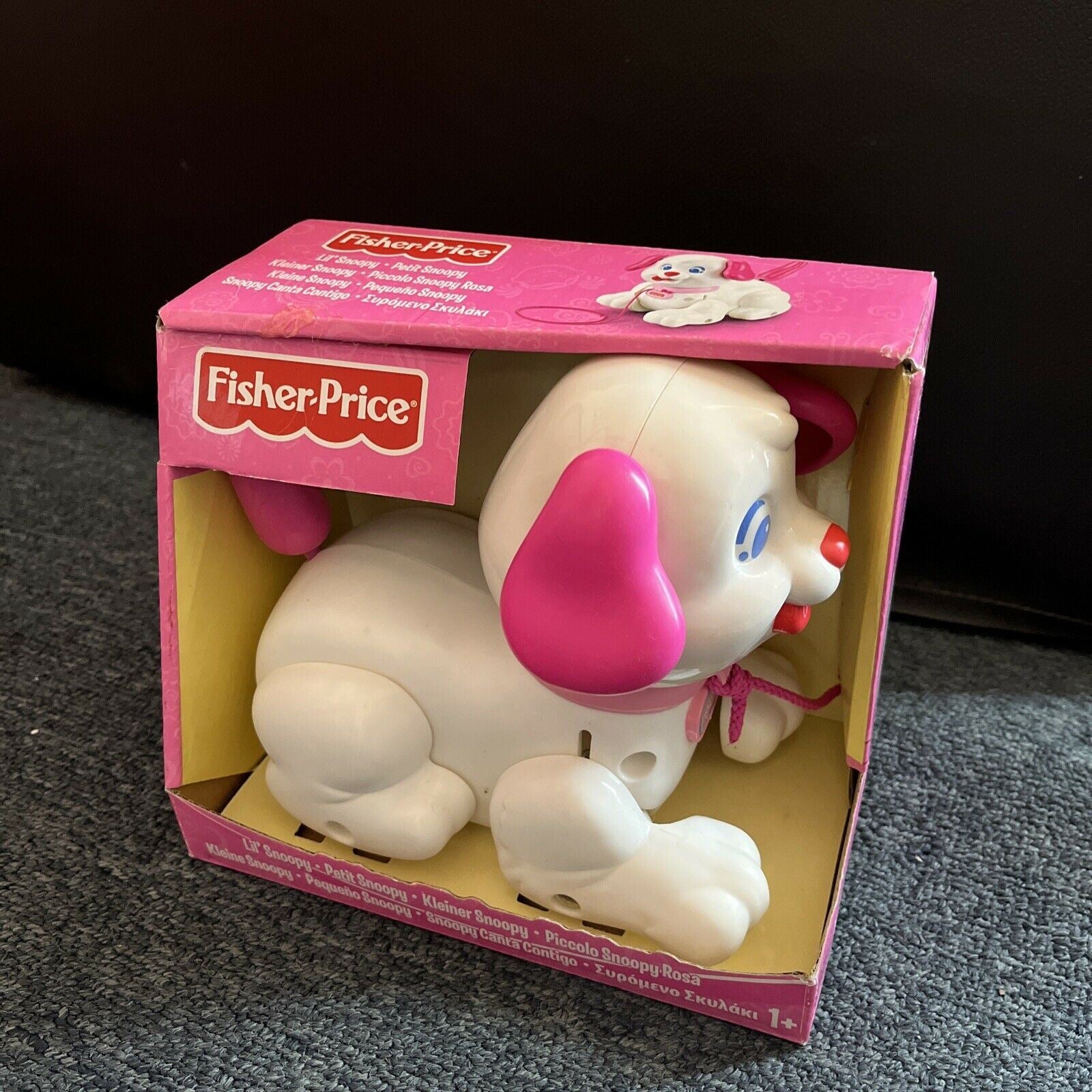 Fisher-Price Lil-Snoopy Pull Toy – Retro Unit
