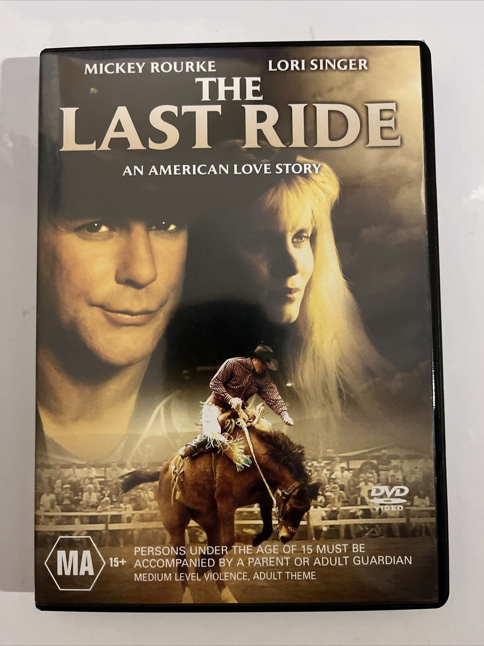The Last Ride (DVD, 1994) Mickey Rourke, Lori Singer. Region 4 – Retro Unit