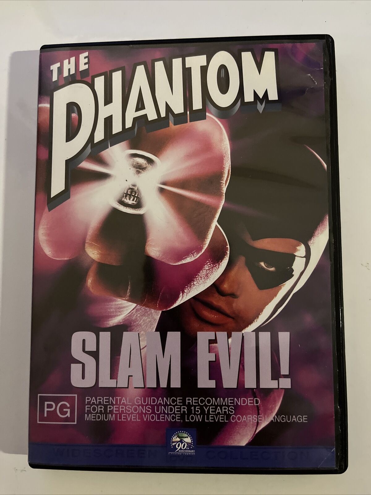 The Phantom (DVD,1996) Billy Zane, Kristy Swanson, Catherine Zeta Jone ...