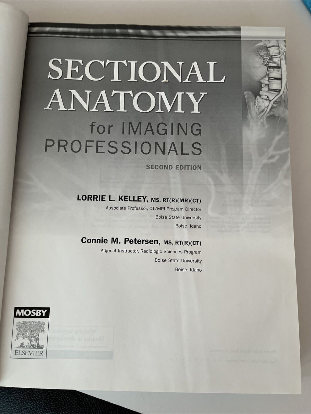 Sectional Anatomy for Imaging Professionals by Connie Petersen Second ...