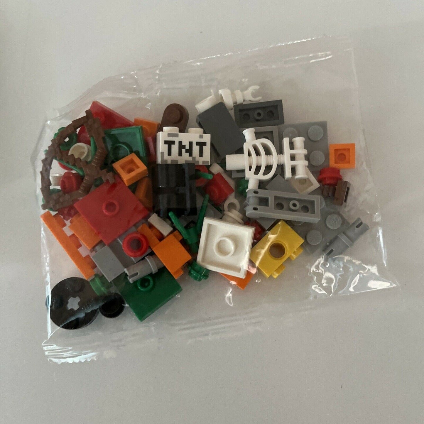 LEGO Minecraft The Taiga Adventure (21162) Unopened Packet but Box dam ...