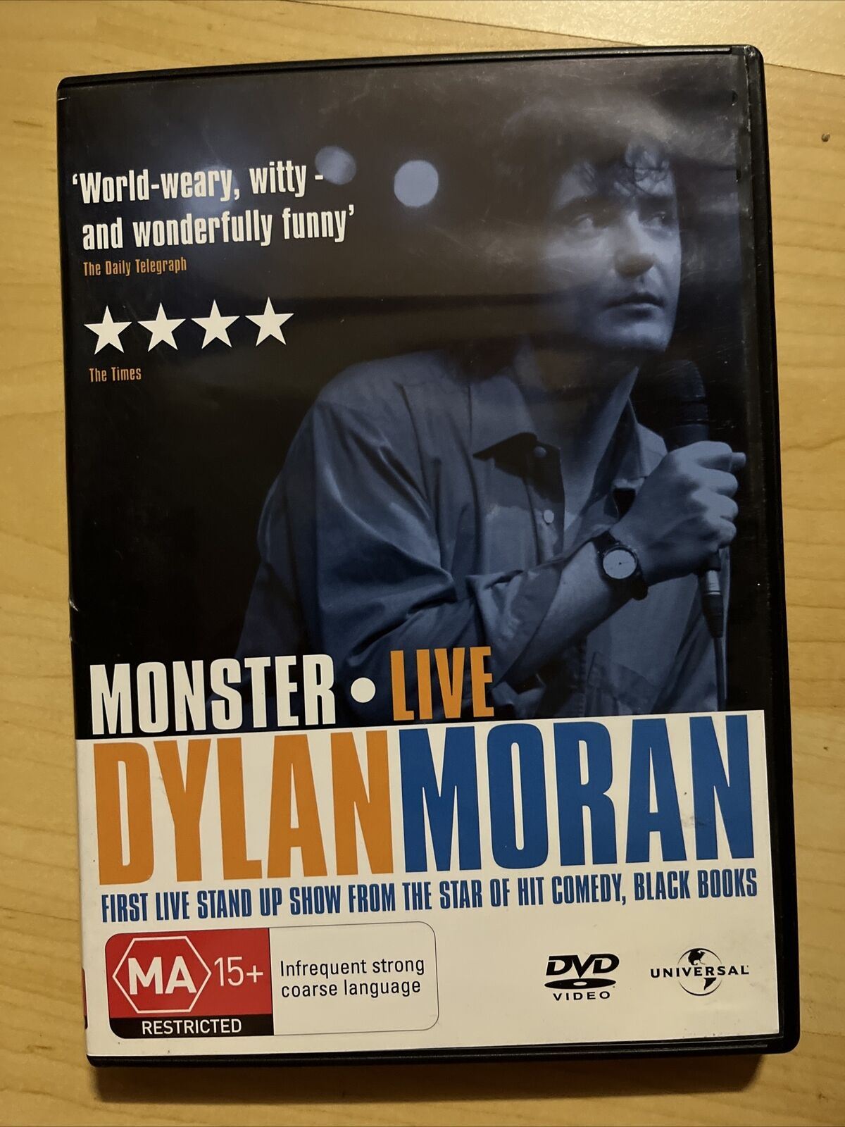 Dylan Moran - Monster Live (DVD, 2004) Region 4 – Retro Unit