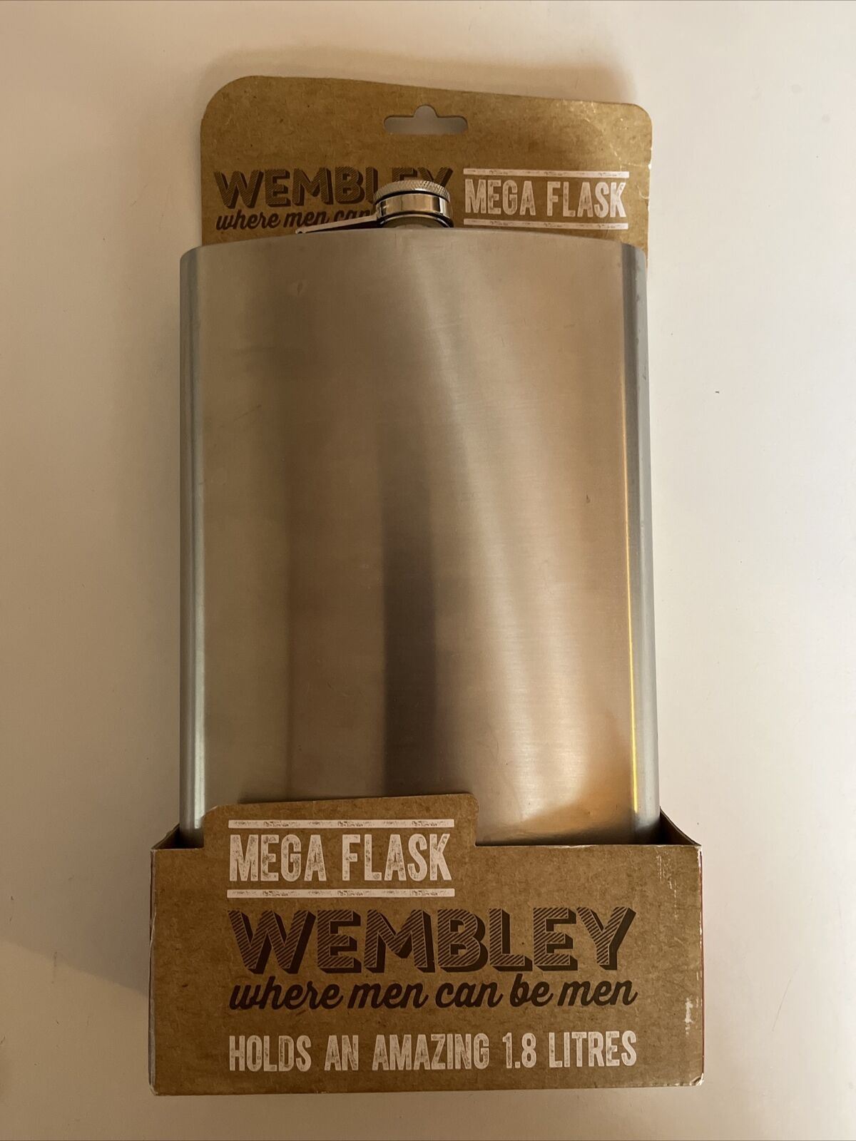 Wembley Mega Flask 1.8L Stainless Steel – Retro Unit