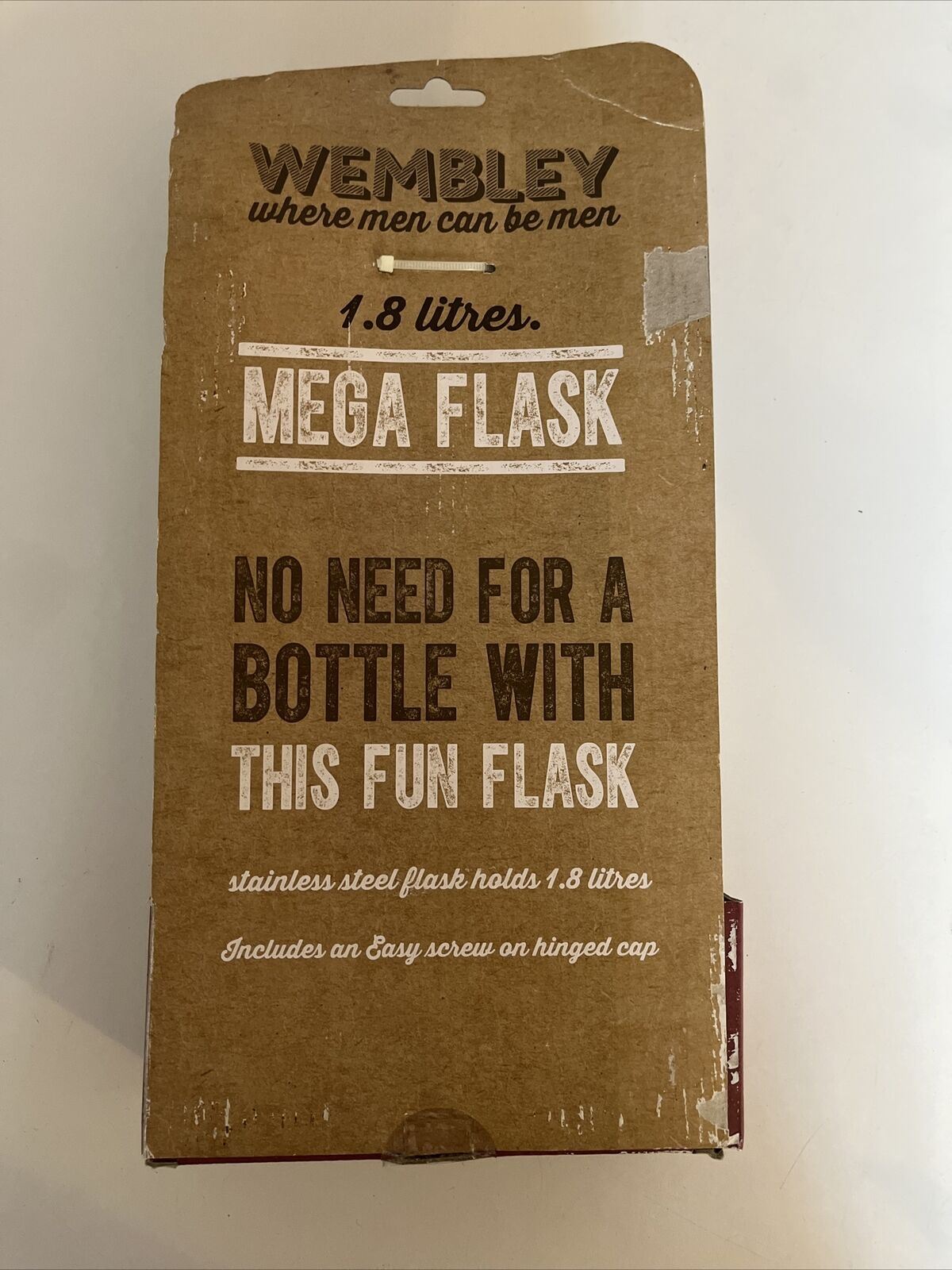 Wembley Mega Flask 1.8L Stainless Steel – Retro Unit