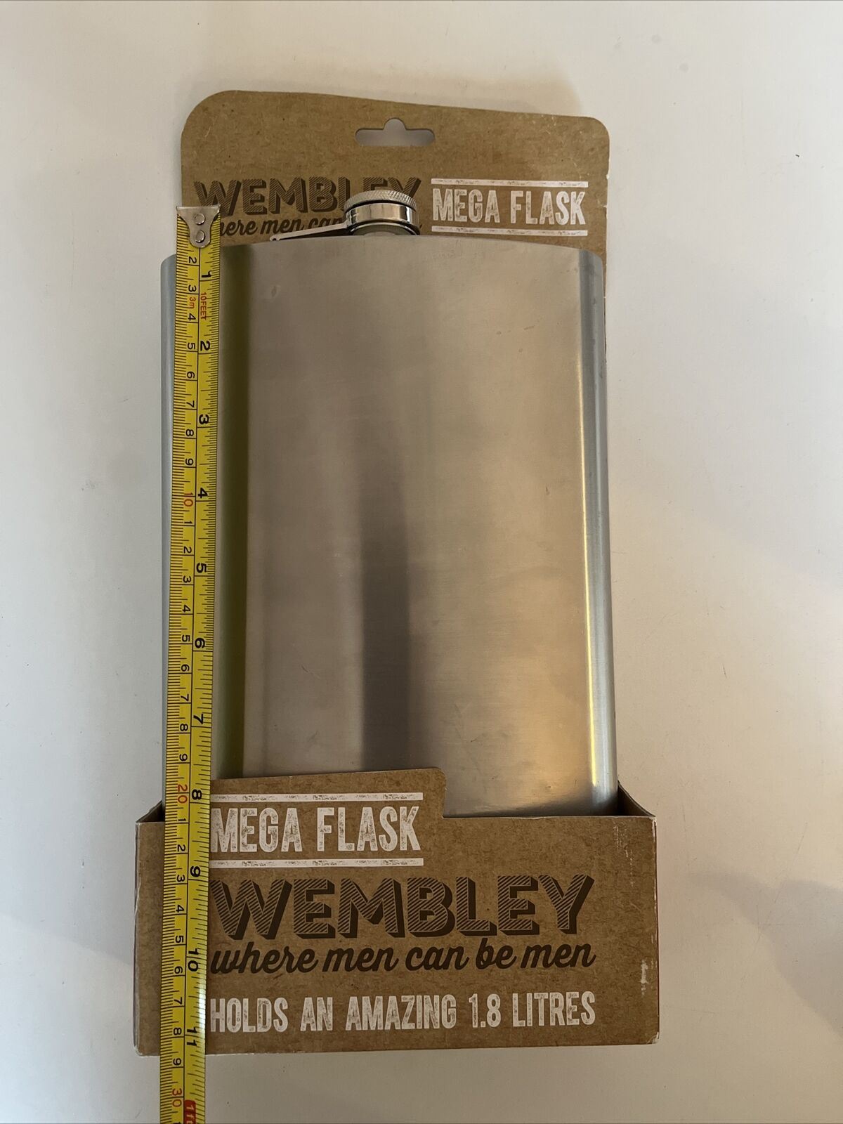 Wembley Mega Flask 1.8L Stainless Steel – Retro Unit