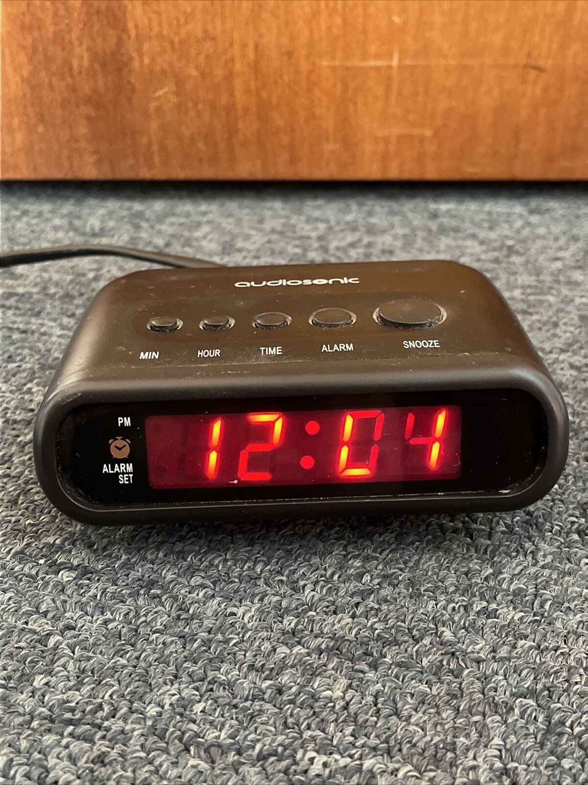 Audiosonic Digital Alarm Clock 9030 – Retro Unit