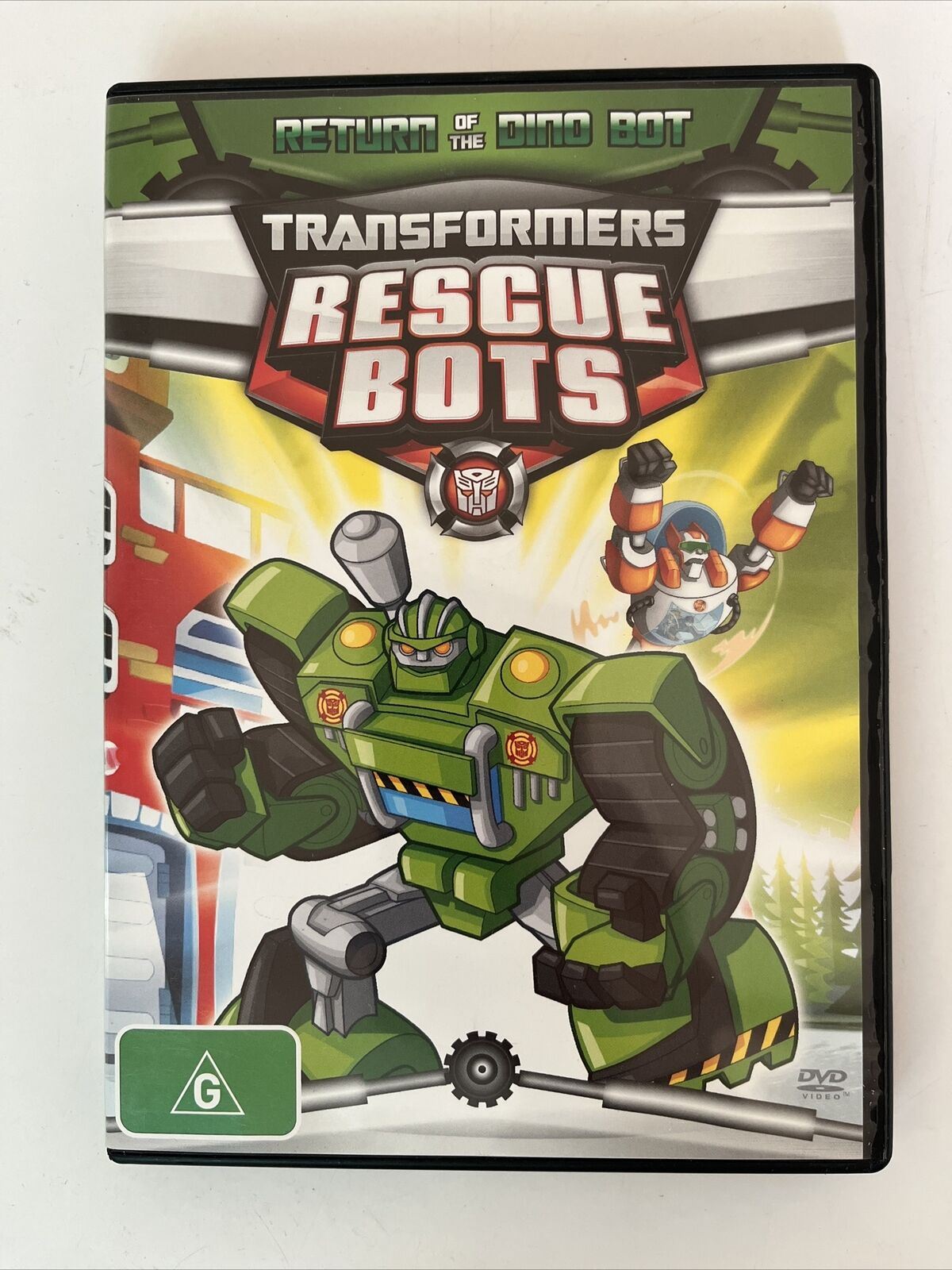 Transformers Rescue Bots - Return Of The Dino Bot (DVD, 2013) Region 4 ...