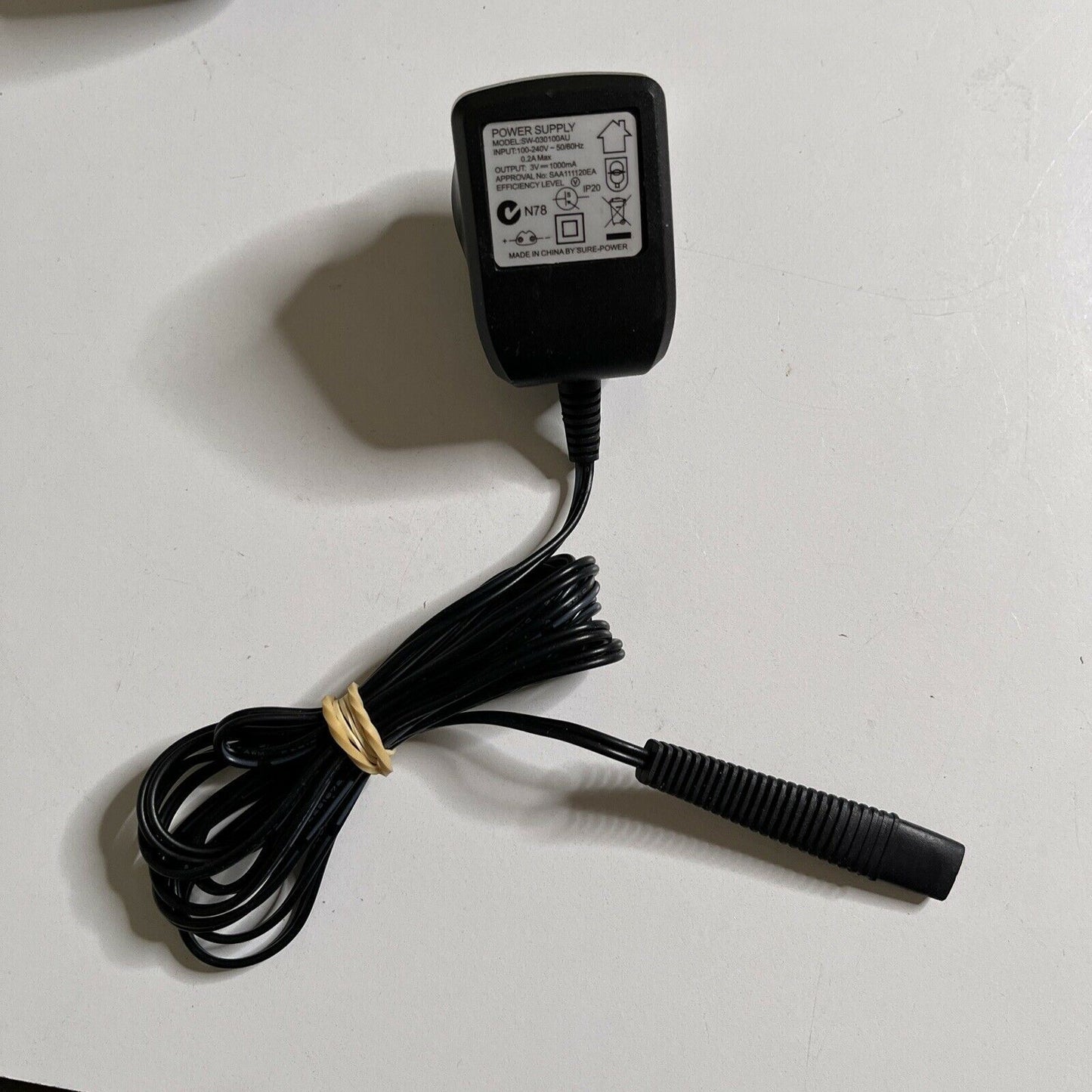 Sure Power SW-030100AU 3v 1000mA AC adapter – Retro Unit