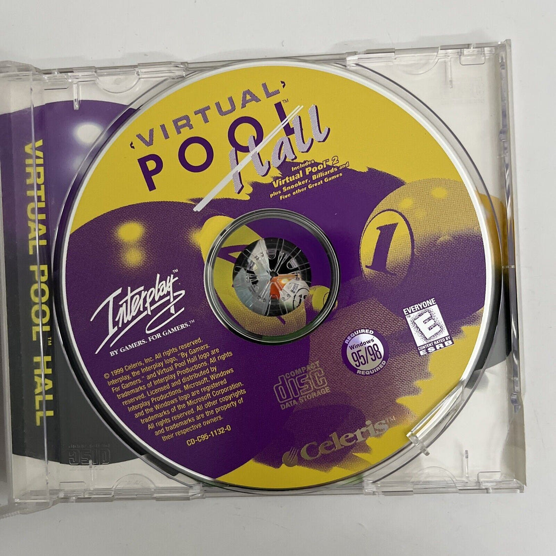 Virtual Pool Hall - PC Windows Vintage Retro Game – Retro Unit