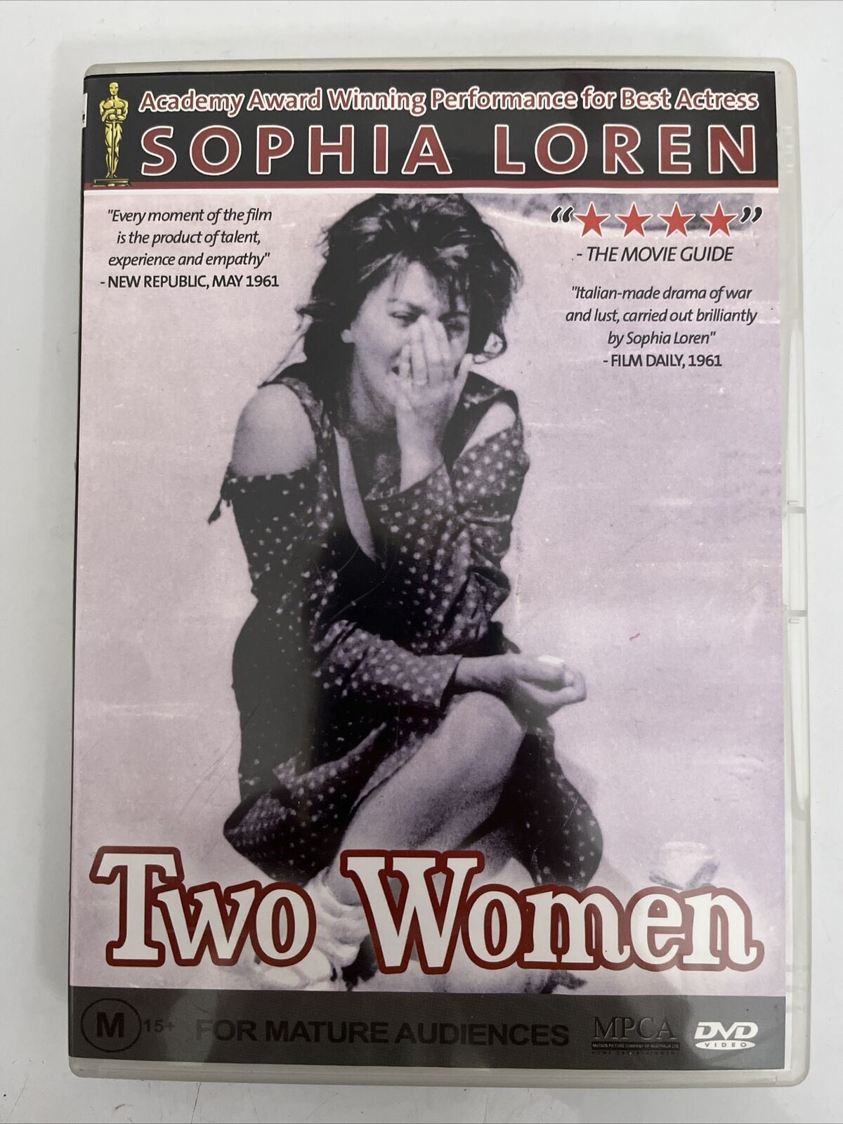 Two Women (DVD, 1960) NEW Sophia Loren, Jean-Paul Belmondo, Eleonora B ...