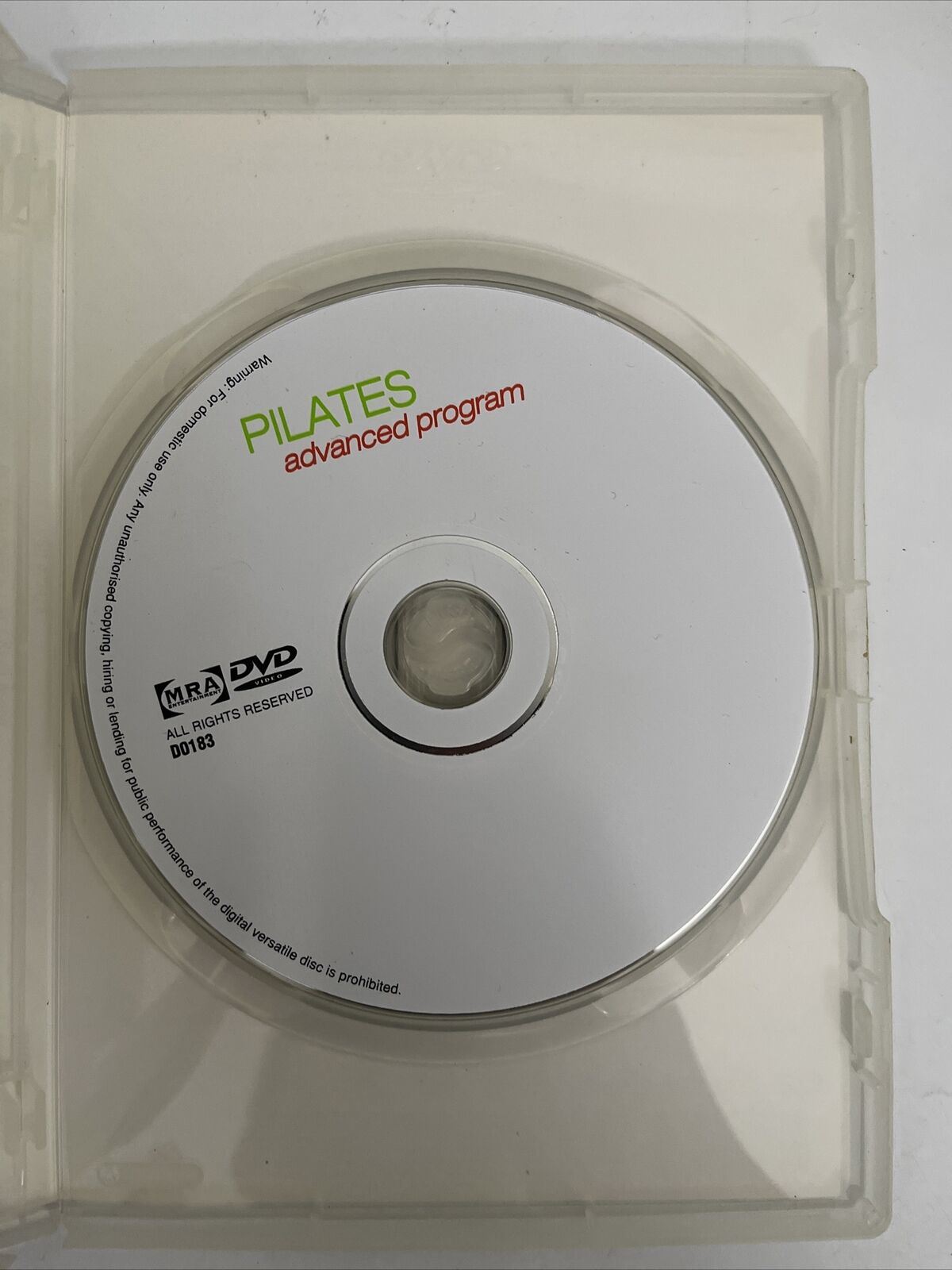 Pilates - Advanced Program (DVD) Region 4 – Retro Unit