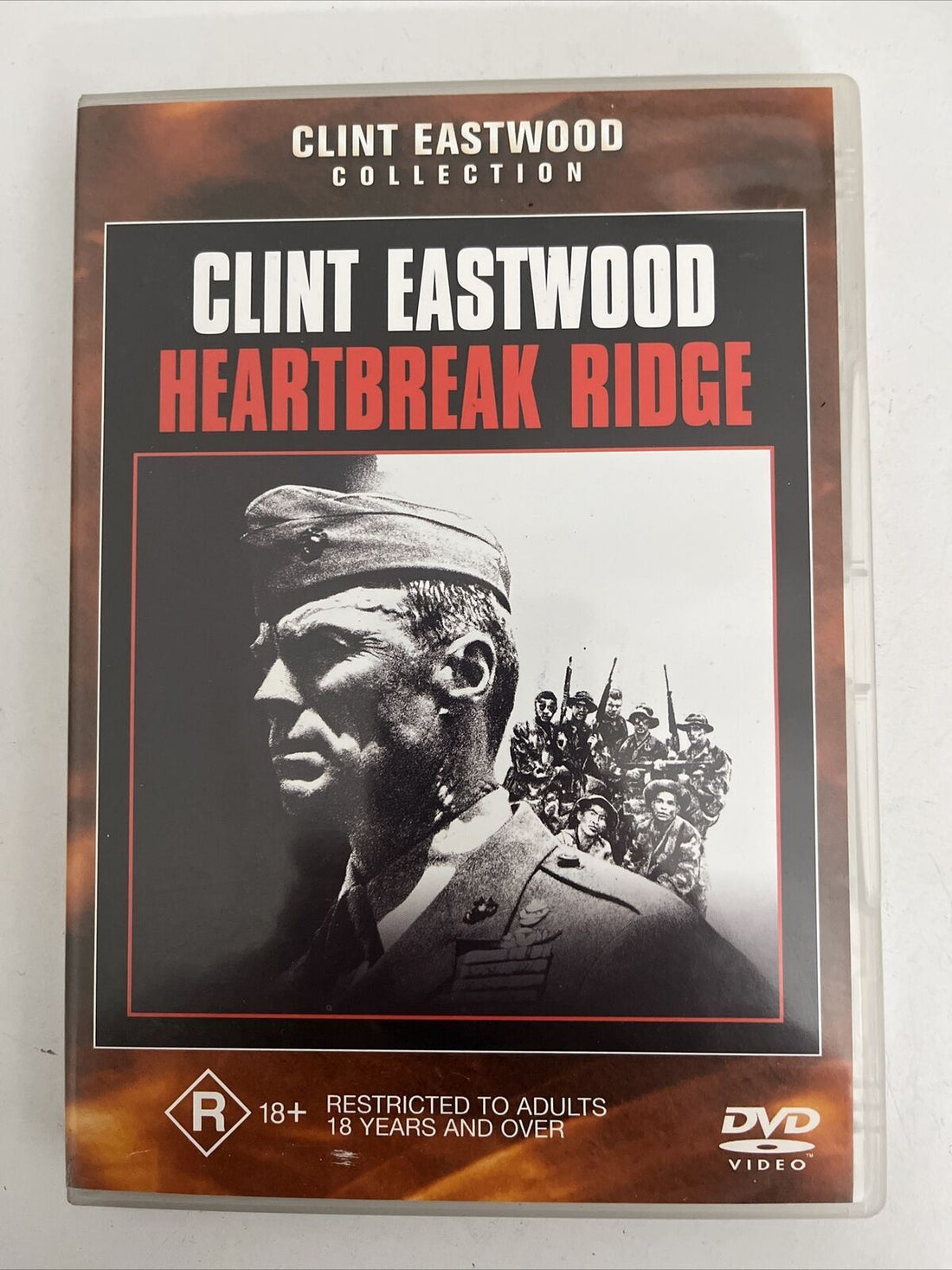 Heartbreak Ridge (DVD, 1986) Clint Eastwood, Marsha Mason. Region 4 NE ...