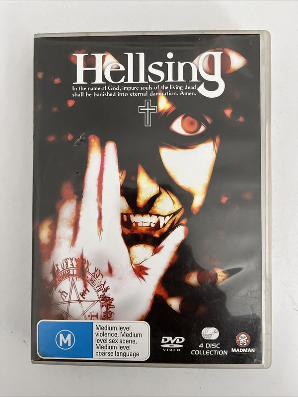 Hellsing Complete Collection (DVD, 4-Disc Set, 2001) Anime Madman Regi ...