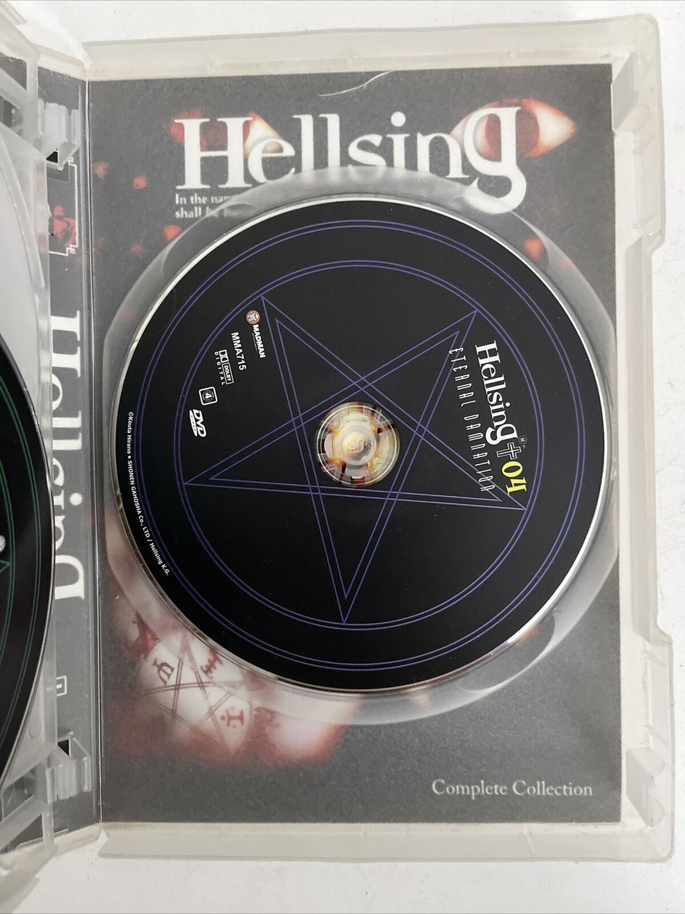 Hellsing Complete Collection (DVD, 4-Disc Set, 2001) Anime Madman Regi ...