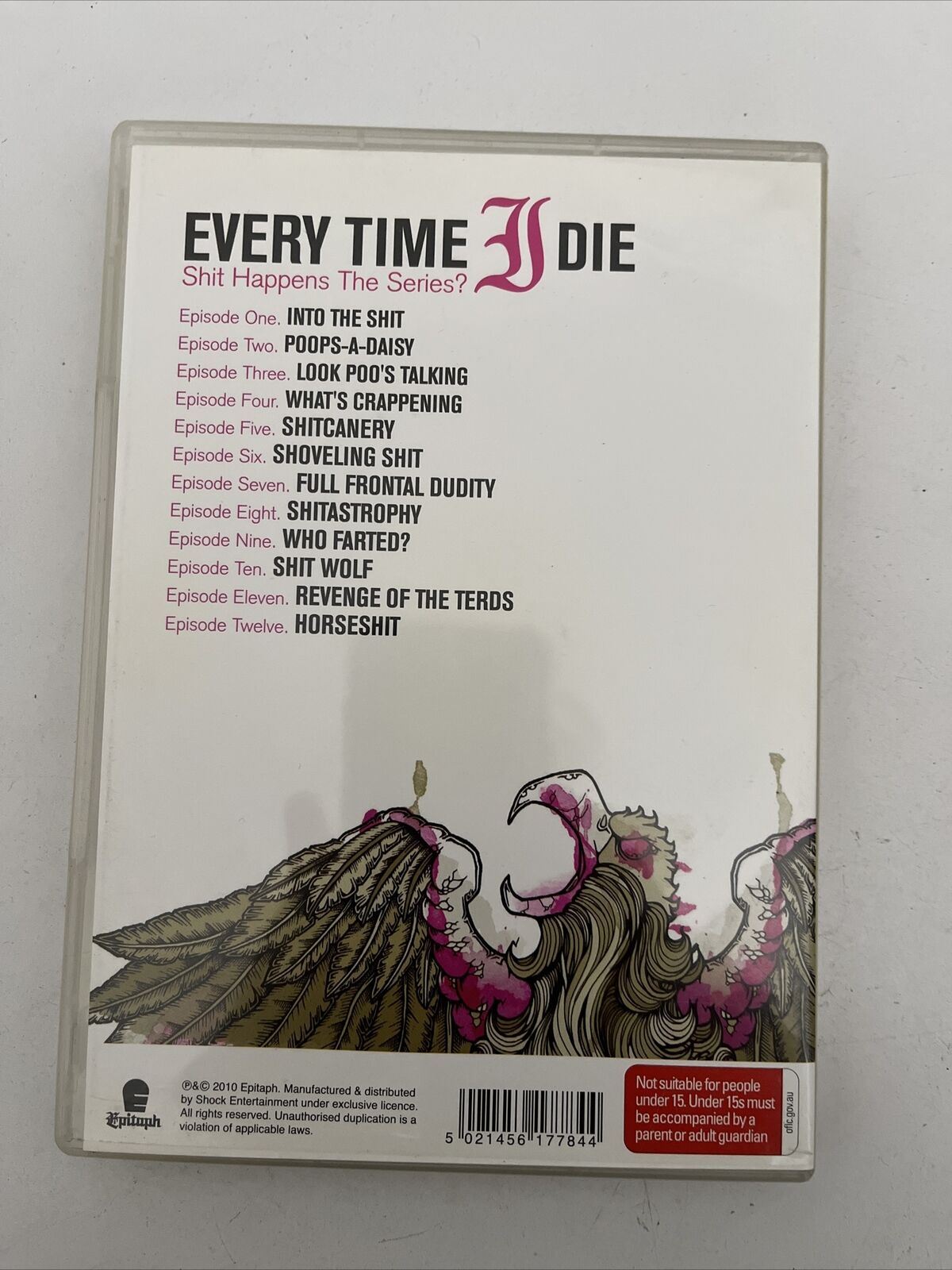 Every Time I Die – Shit Happens The Series? (DVD, 2010) All Regions NE ...