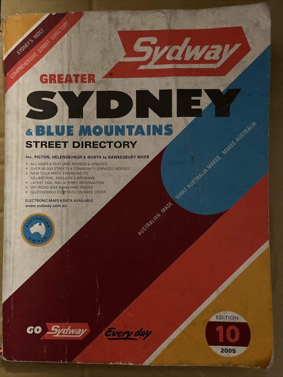 Greater Sydney & Blue Mountains Street Directory Edition 10 2005 ...