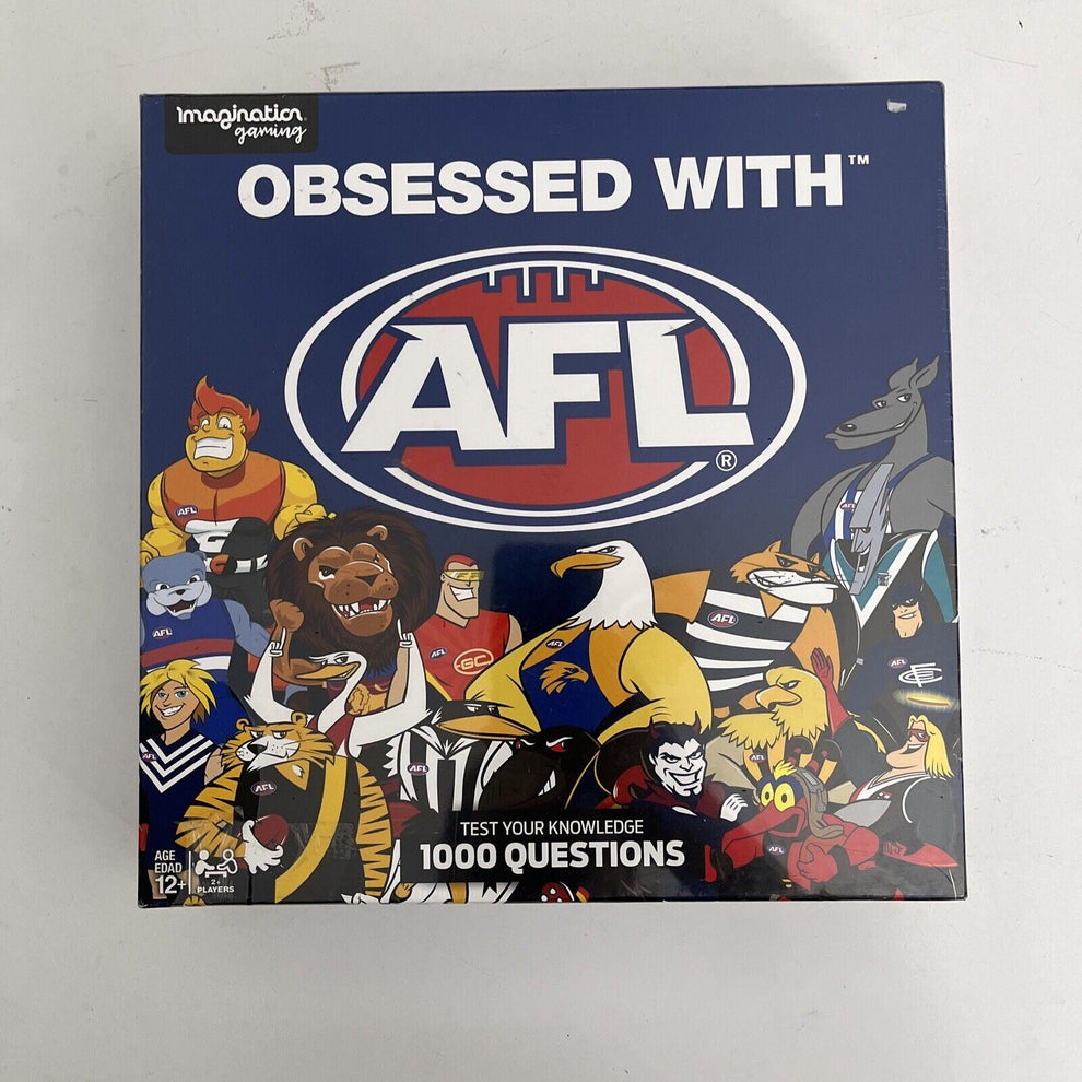 *New Sealed* Obsessed With AFL Board Game Aussie Football - Test Your ...