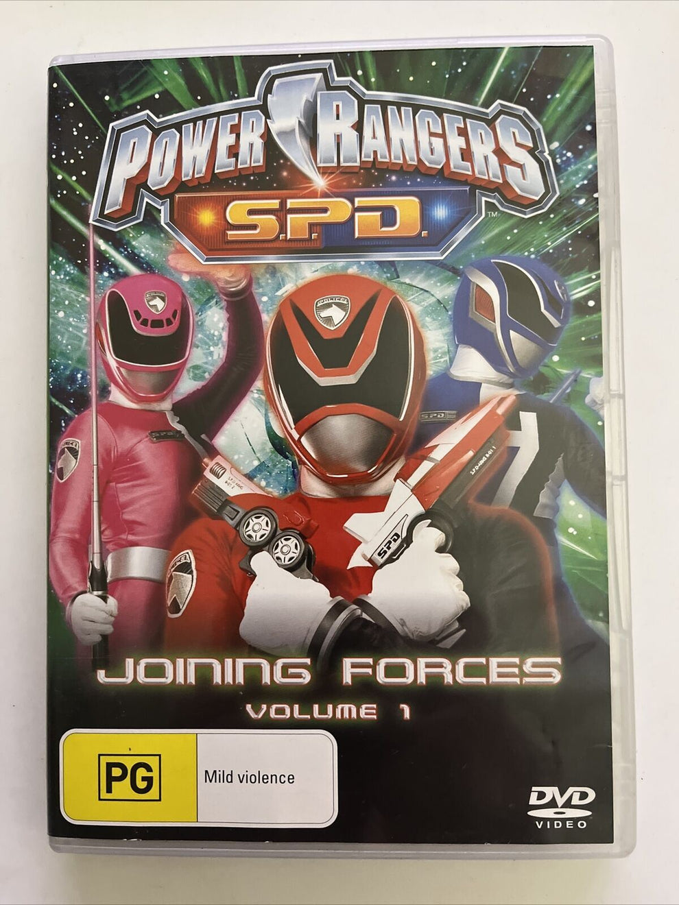 Power Rangers SPD - Joining Forces : Vol 1 (DVD, 2005) Region 4 – Retro Unit