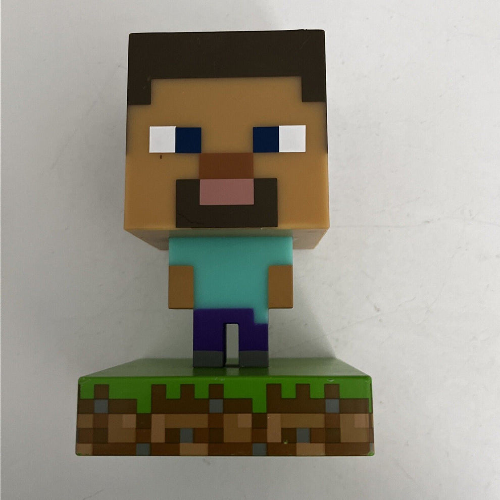 Official Minecraft Steve Icon Light – Retro Unit
