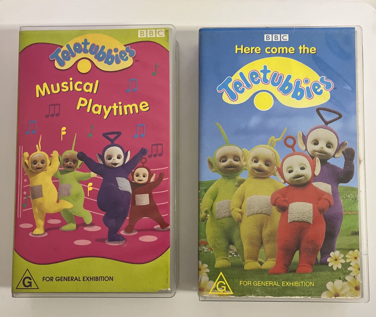 Teletubbies - Here Comes the Teletubbies + Musical Playtime VHS PAL ...