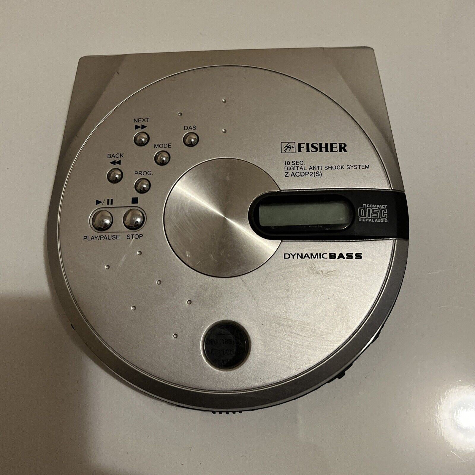 Fisher Portable CD Player Z-ACDP2(S) – Retro Unit