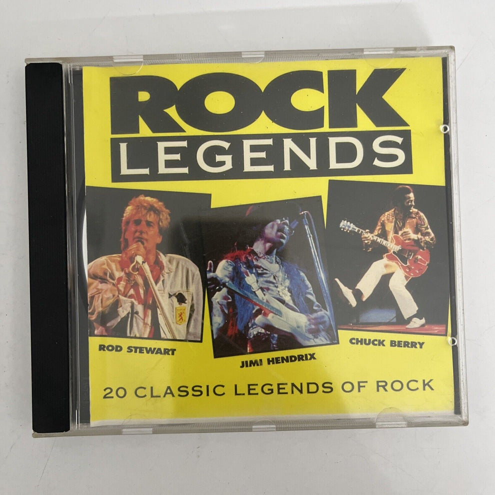 Rock Legends - Rod Stewart, Jimi Hendrix, Chuck Berry... CD Album ...