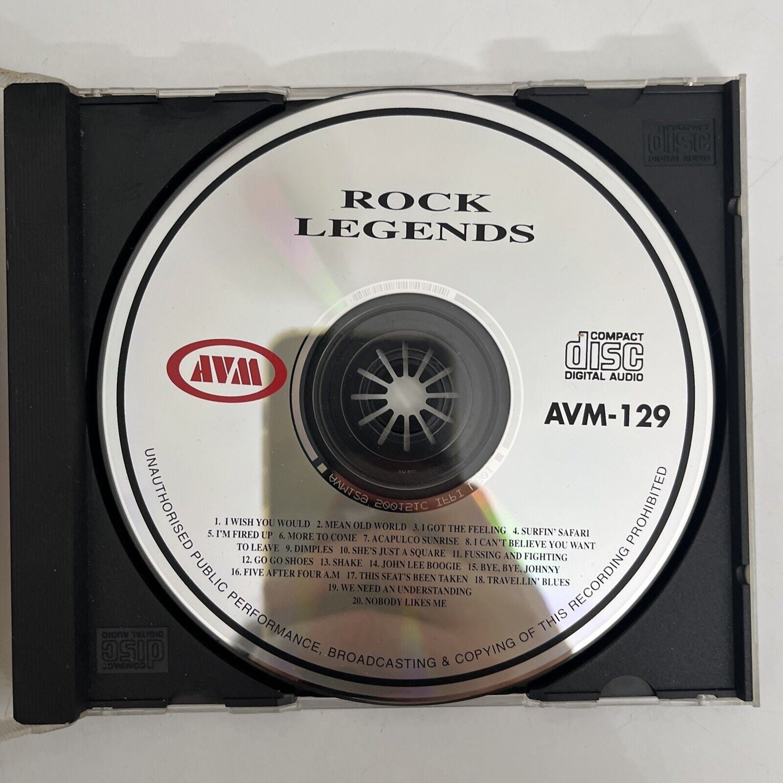 Rock Legends - Rod Stewart, Jimi Hendrix, Chuck Berry... CD Album ...