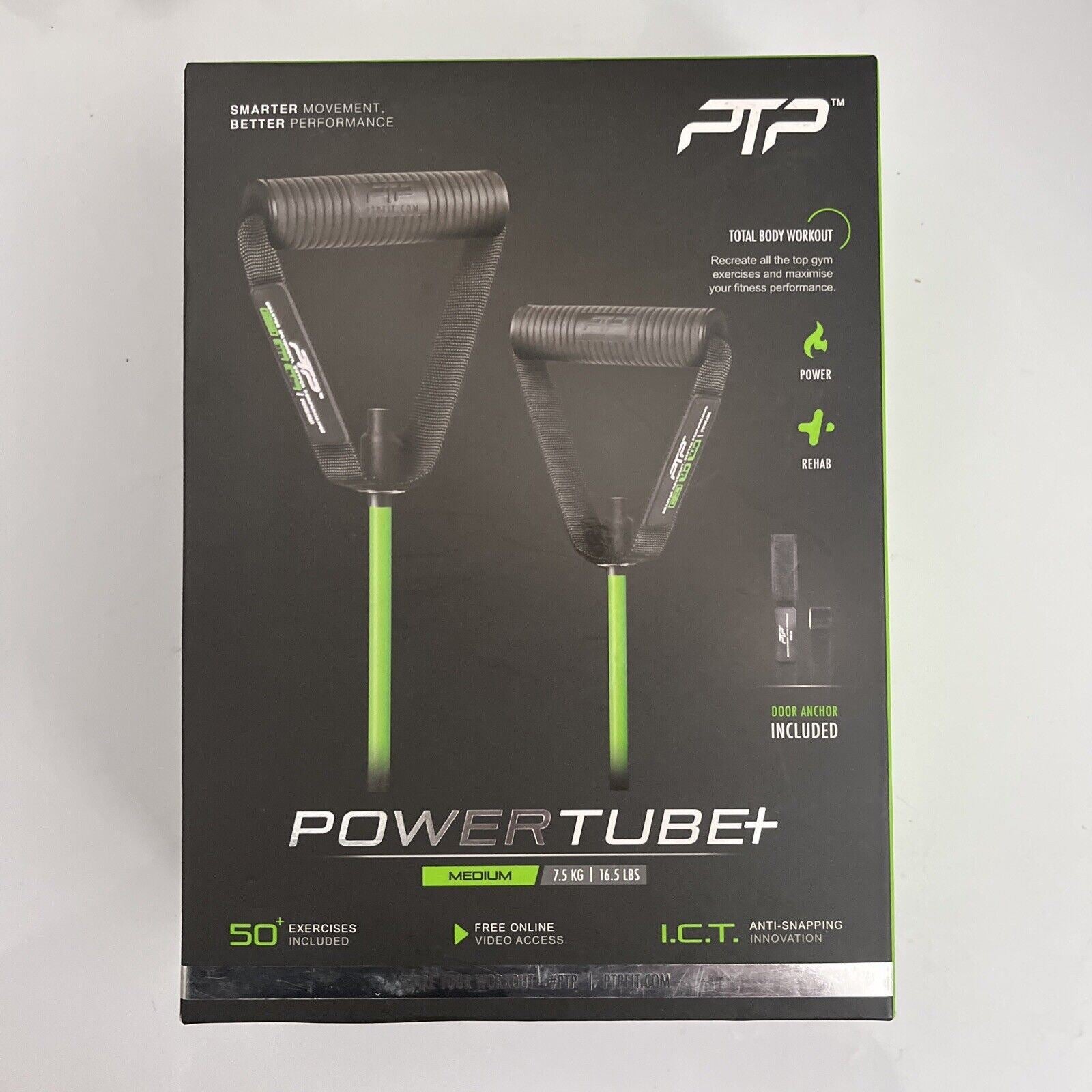 PTP Powertube+ w Handles & Door Anchor Medium NEW – Retro Unit