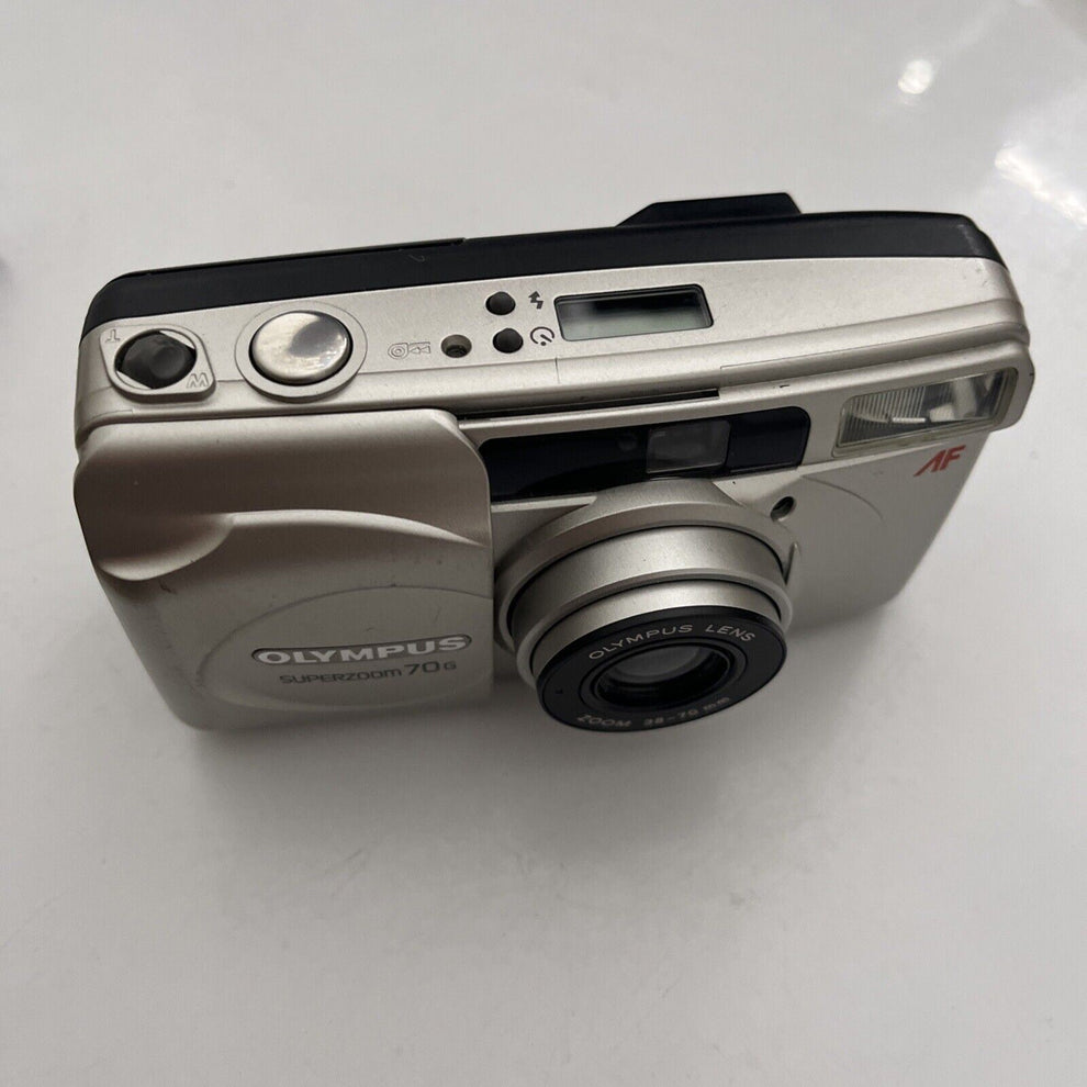 Olympus Superzoom 70G Film Camera 35mm Point & Shoot – Retro Unit