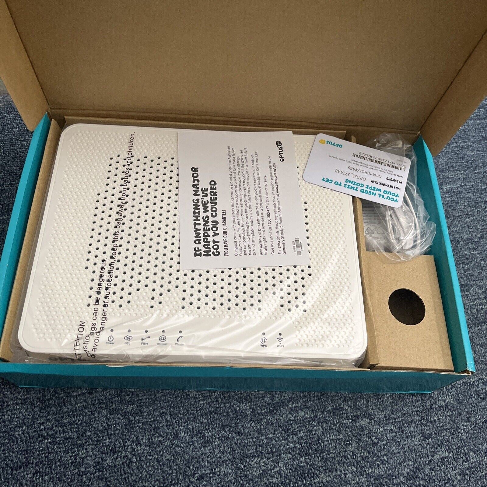 Optus Fast 3864OP NBN Wi-Fi Sagemcom Modem Router NEW – Retro Unit