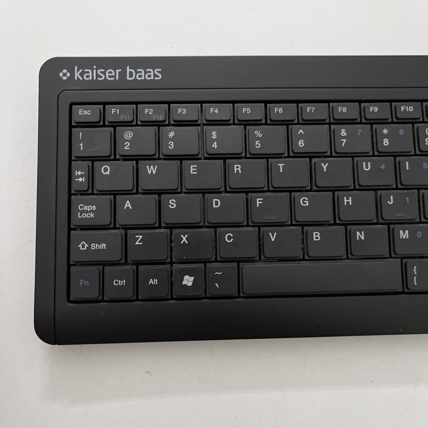 Kaiser Bass Portable Bluetooth Keyboard BT-280 with Built-In Touchpad ...