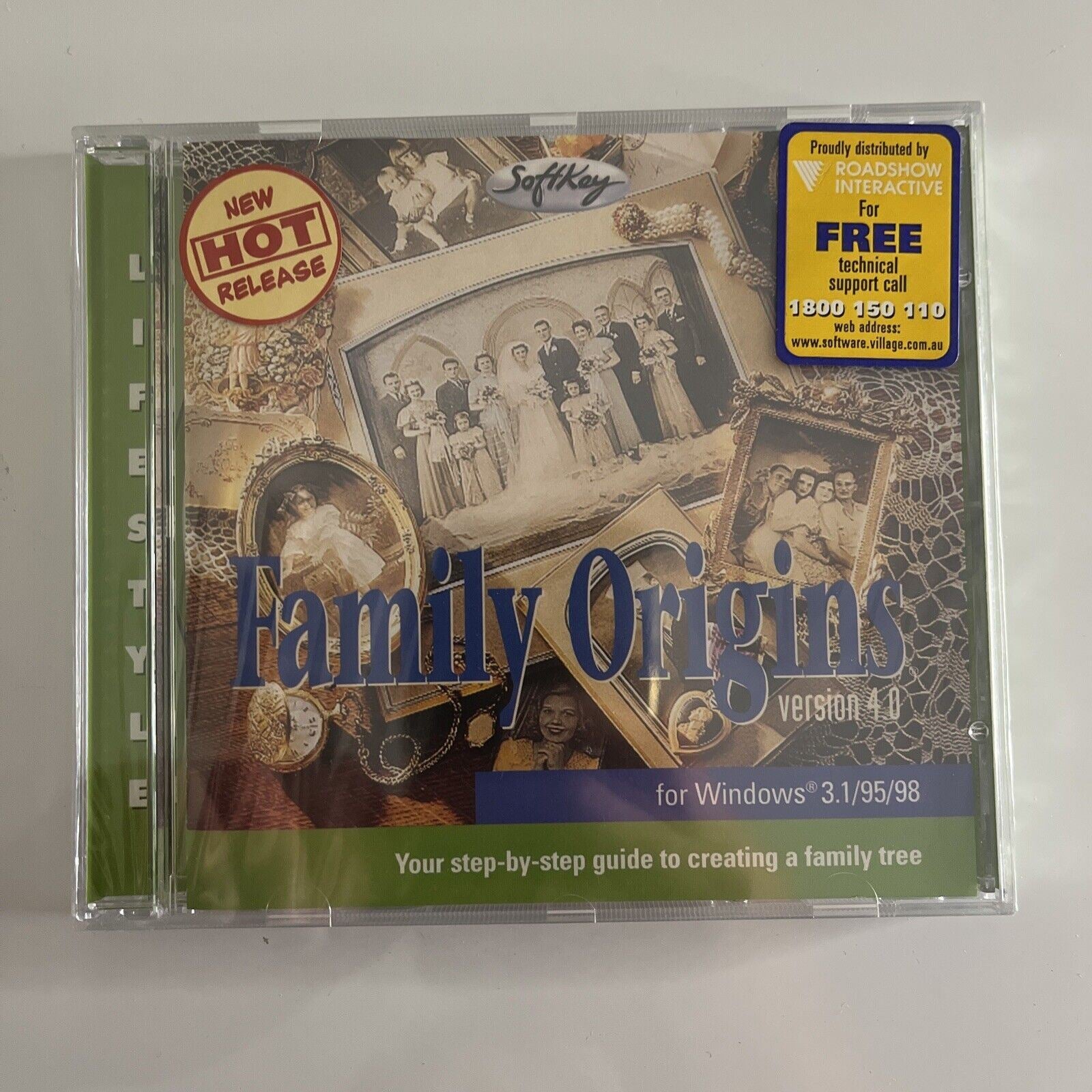 Family Origins version 4.0 PC CD-ROM Windows Genealogy – Retro Unit