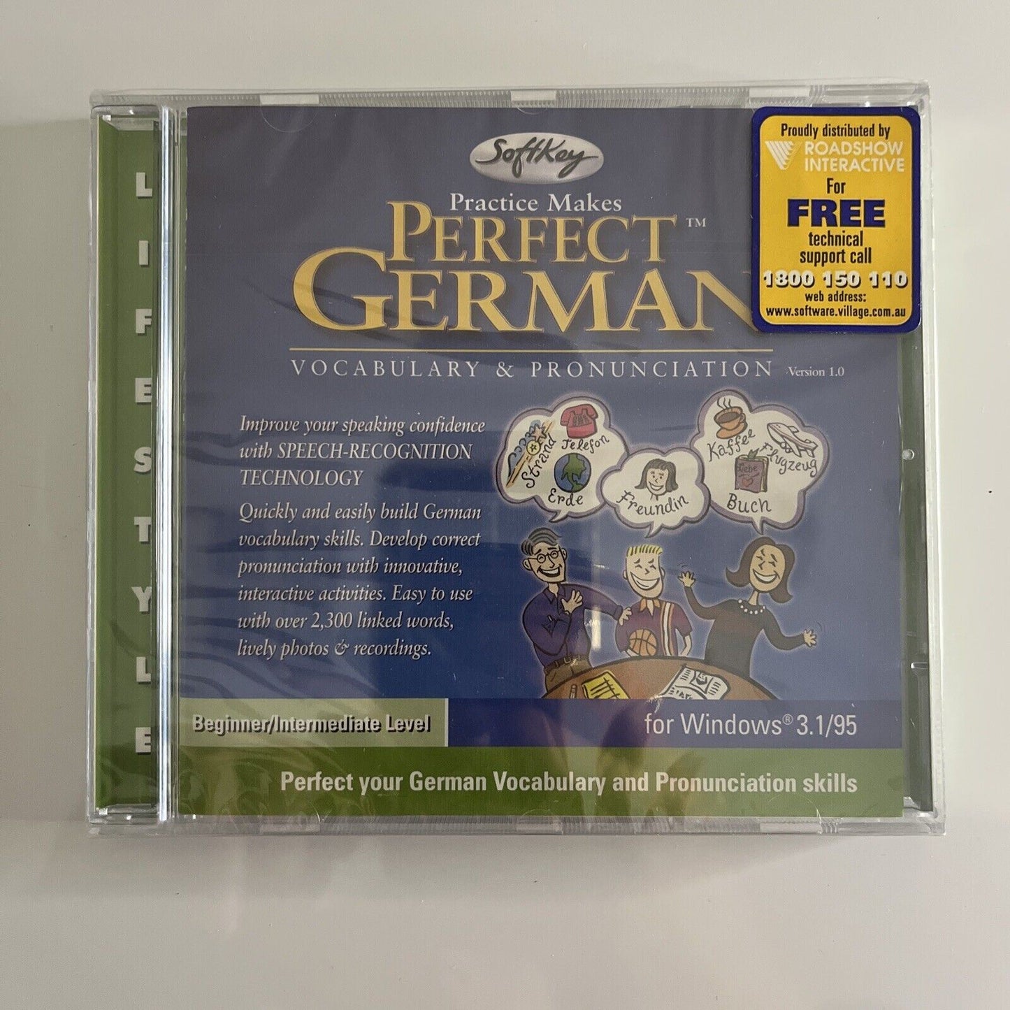 Perfect German - PC Windows Language Learning Software – Retro Unit