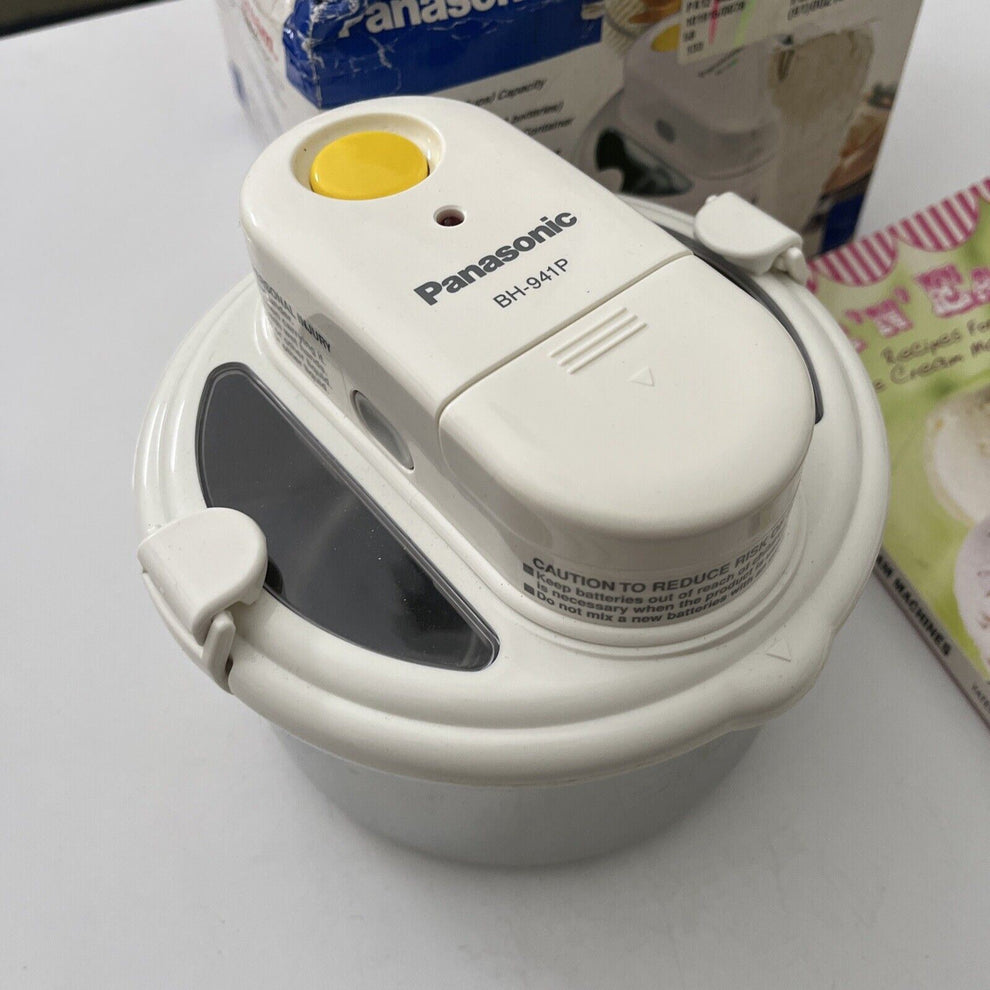 Panasonic Ice Cream Maker Cordless BH-941P – Retro Unit