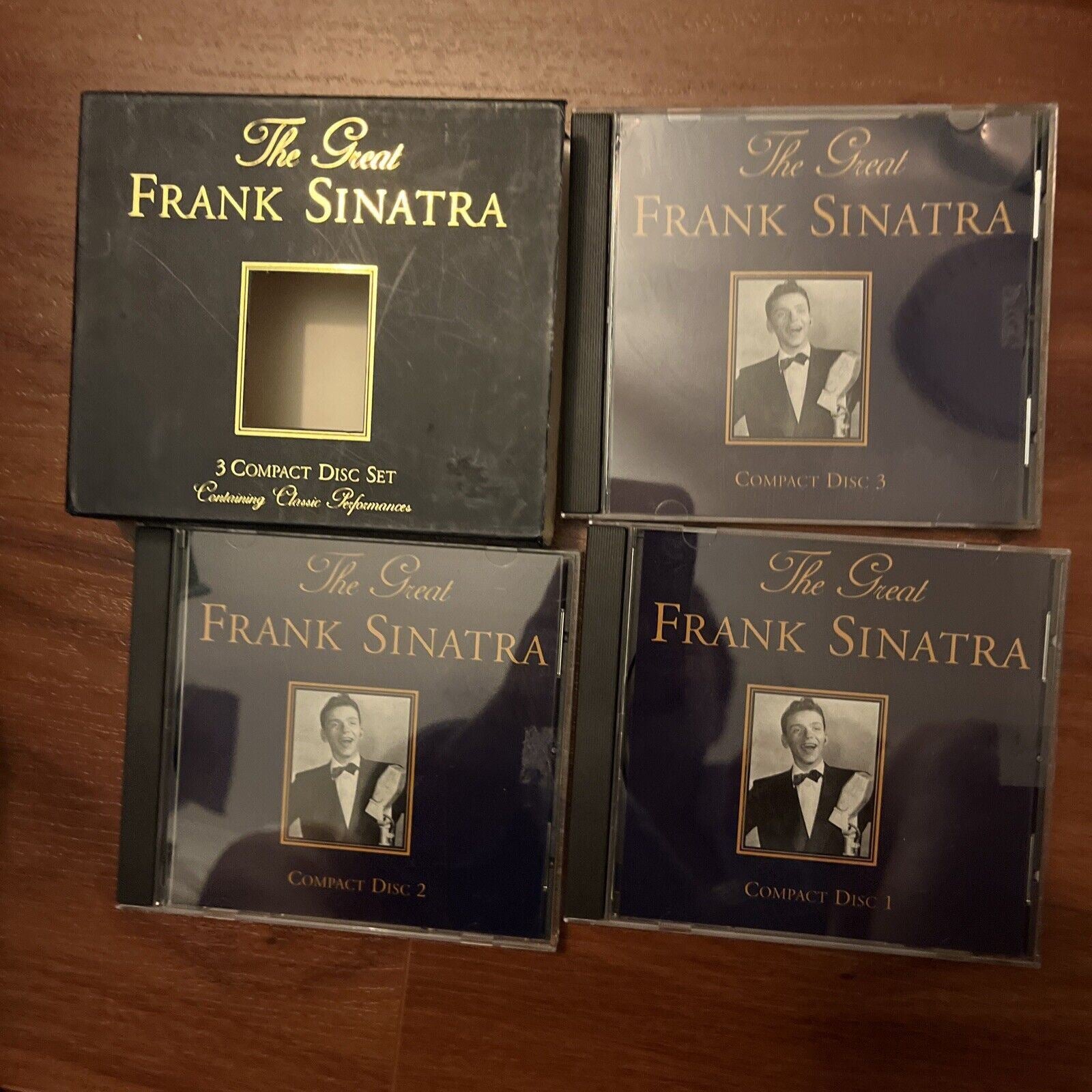 Frank Sinatra – The Great Frank Sinatra (CD, 2000, 3-Disc) Box Compila ...