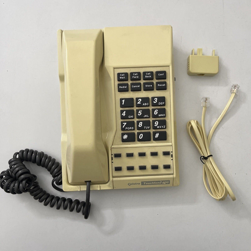 Telstra Touchfone 400 Landline Corded Phone – Retro Unit