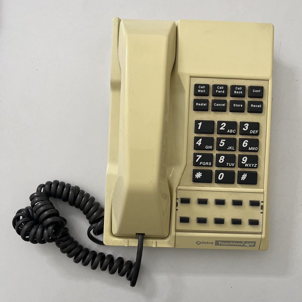 Telstra Touchfone 400 Landline Corded Phone – Retro Unit